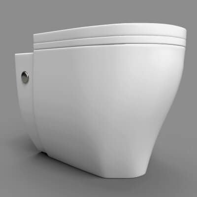 Toilet Bowl RH1 - 3D Model by Speedup