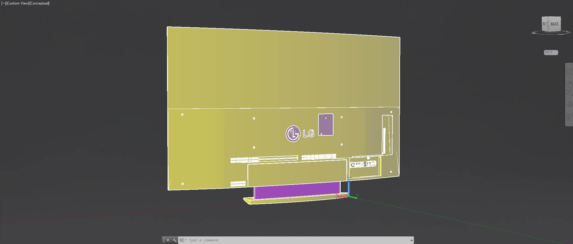Television A1 - 3D Model by Speedup