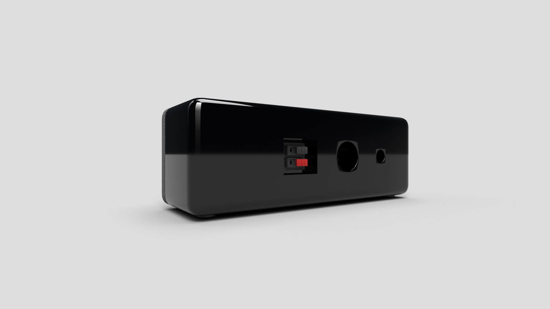 TV With Home Theater RH1 - 3D Model by Speedup