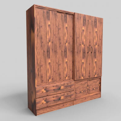 Wardrobe Model RH45 by Speedup