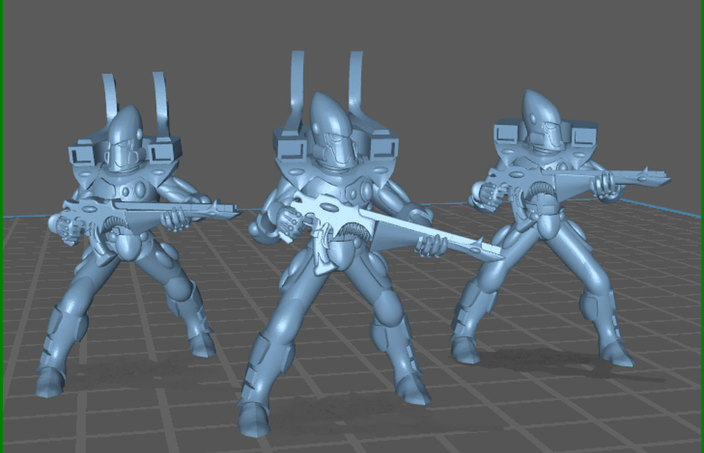 Space Elves - Full Collection 3D Model by SpiceFoxMinis