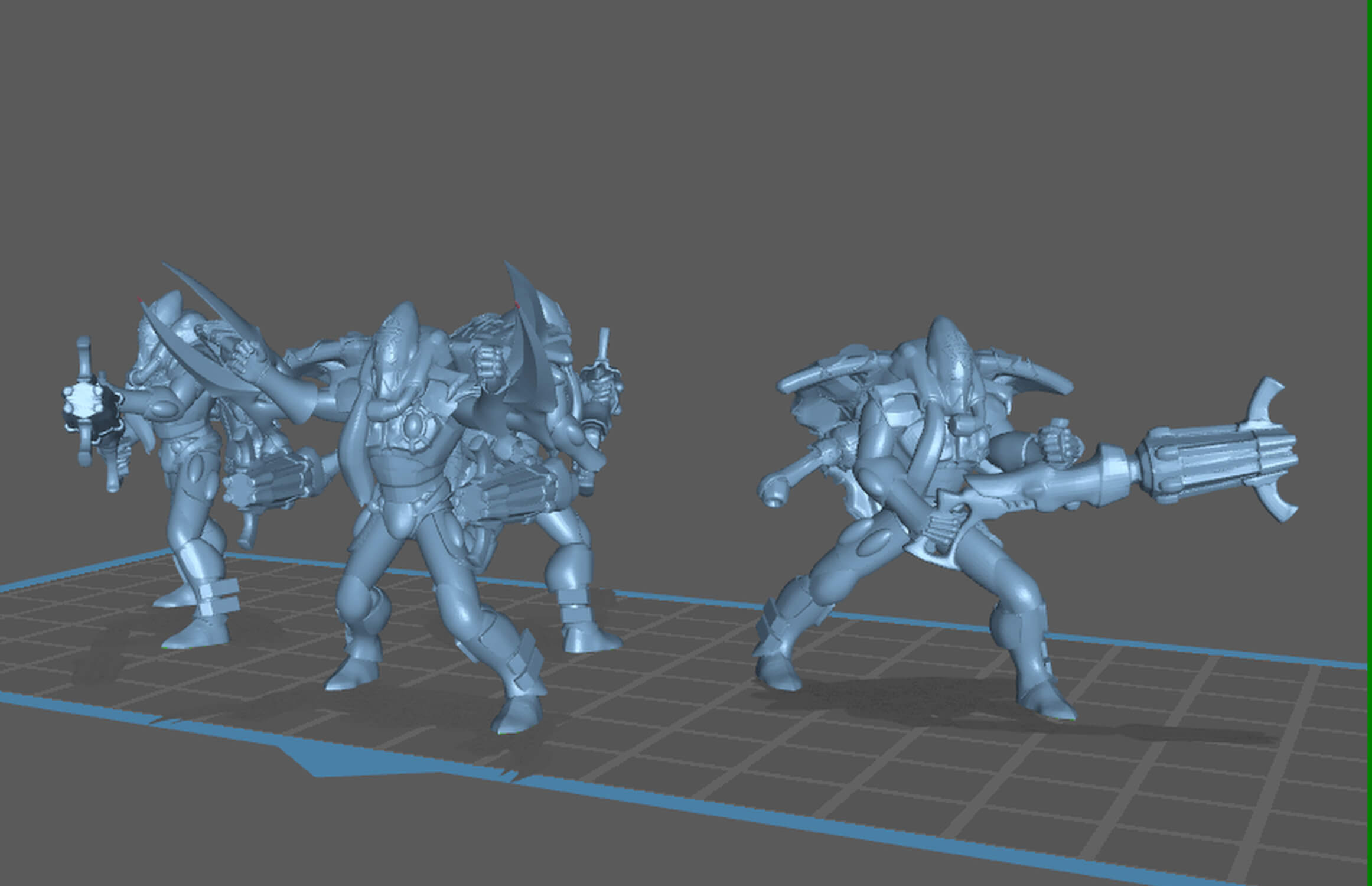 Space Elves - Full Collection 3D Model by SpiceFoxMinis