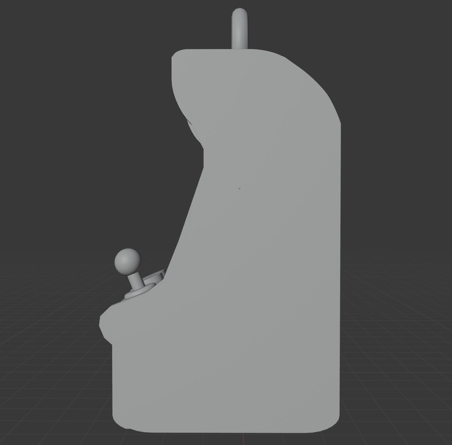 Retro Arcade Machine – Stylized 3D Keychain Model by SpidermanSawah1