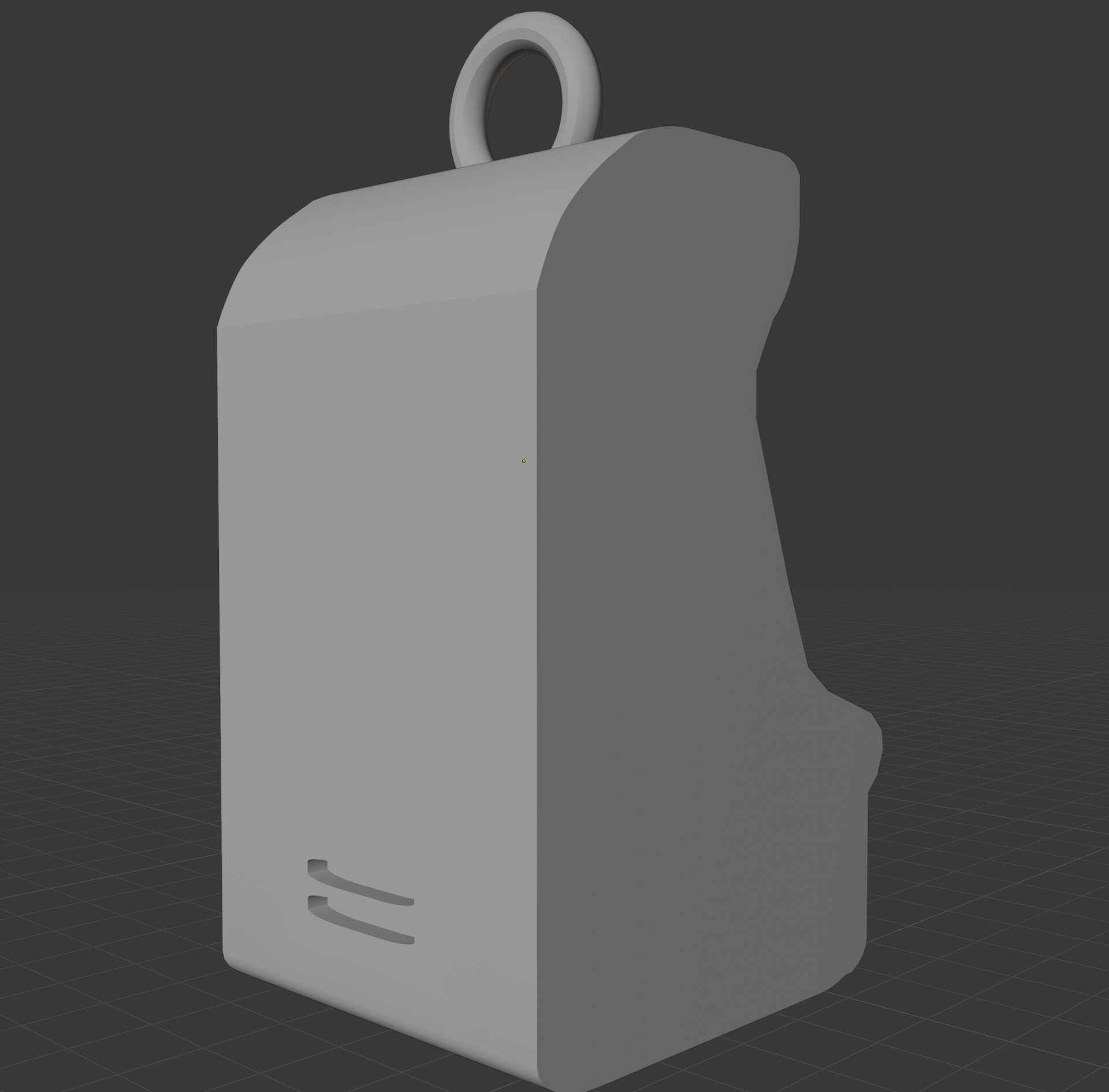 Retro Arcade Machine – Stylized 3D Keychain Model by SpidermanSawah1