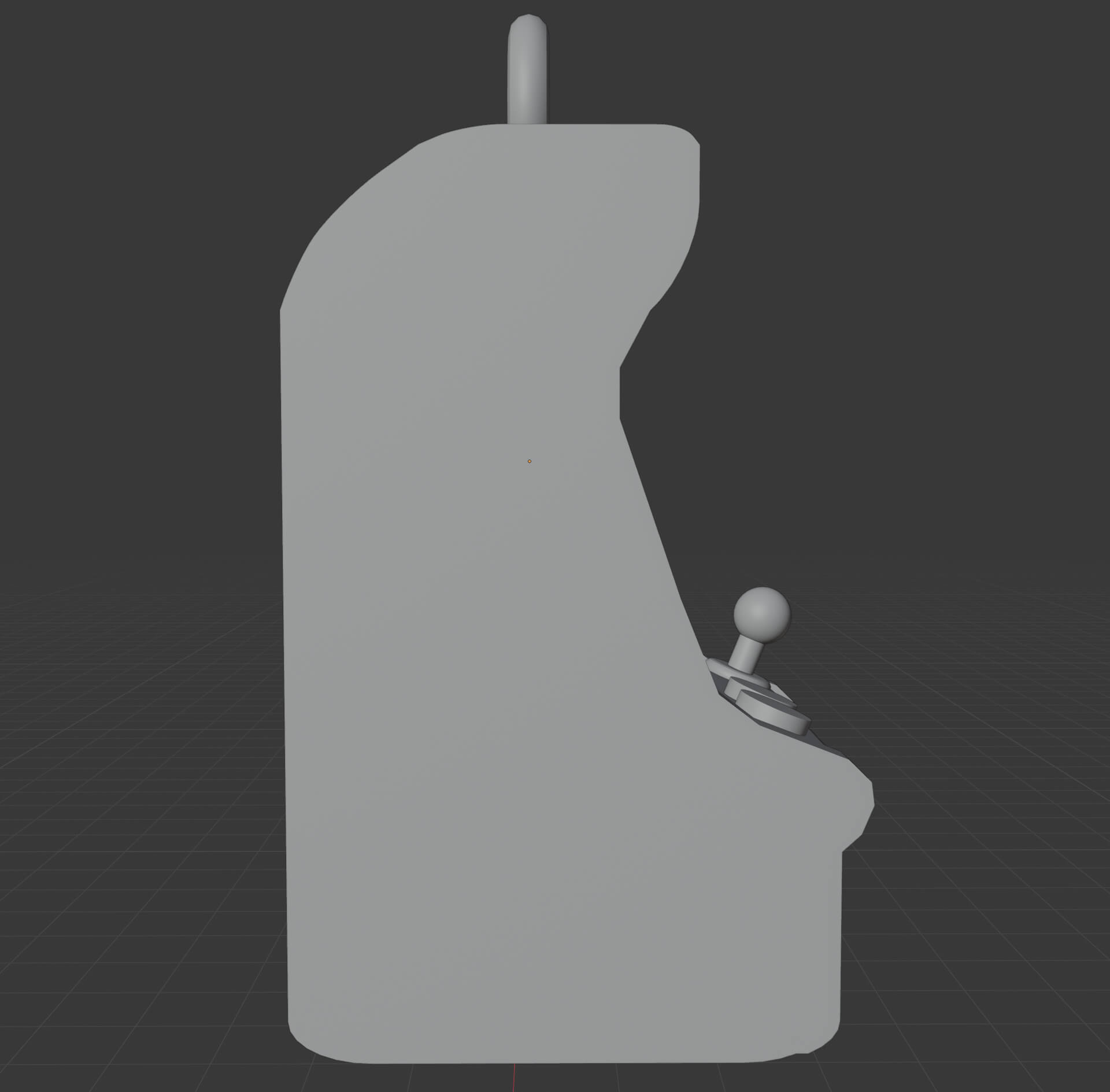 Retro Arcade Machine – Stylized 3D Keychain Model by SpidermanSawah1
