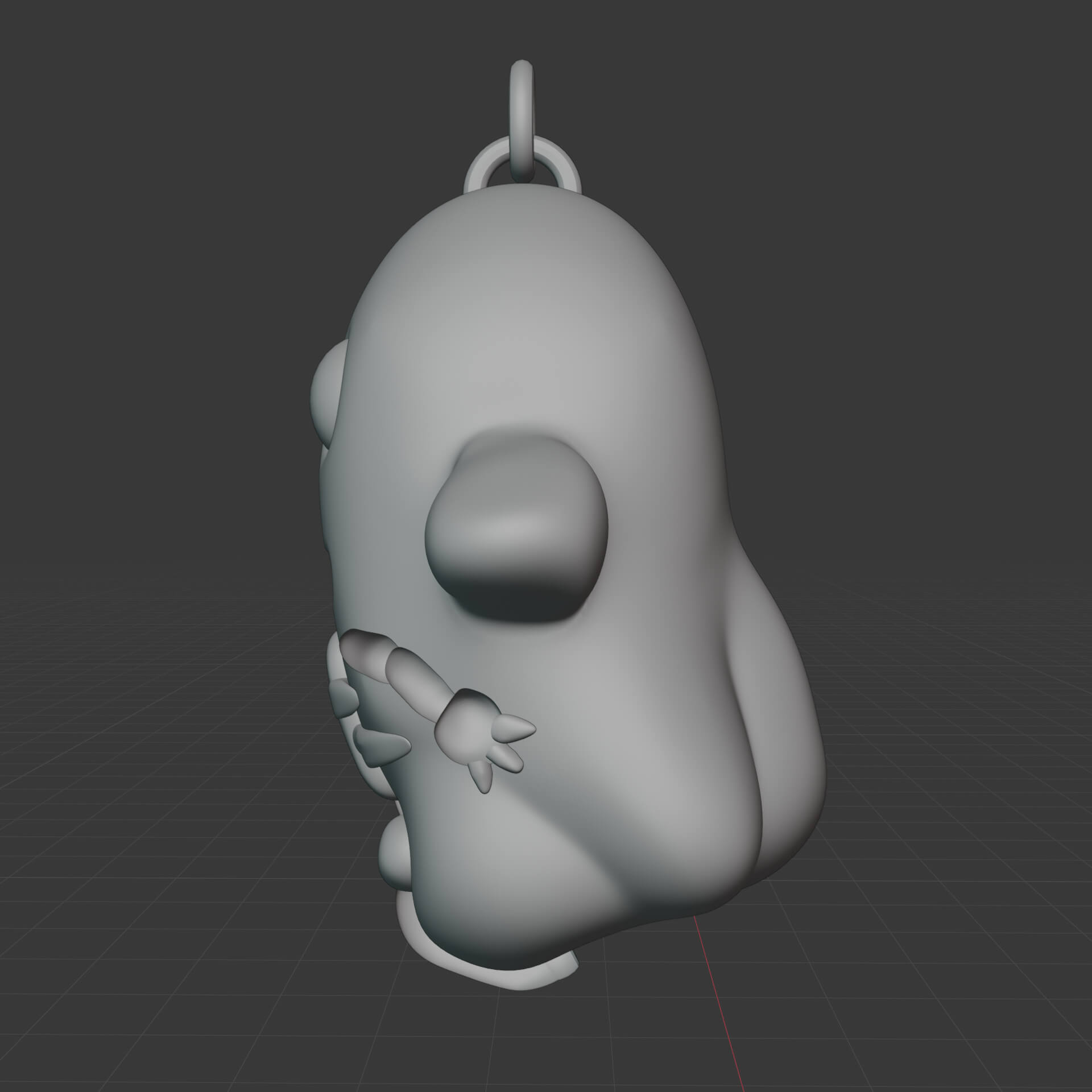 X-Ray Boo – The Cheerful Skeleton Ghost 3D Model by SpidermanSawah1