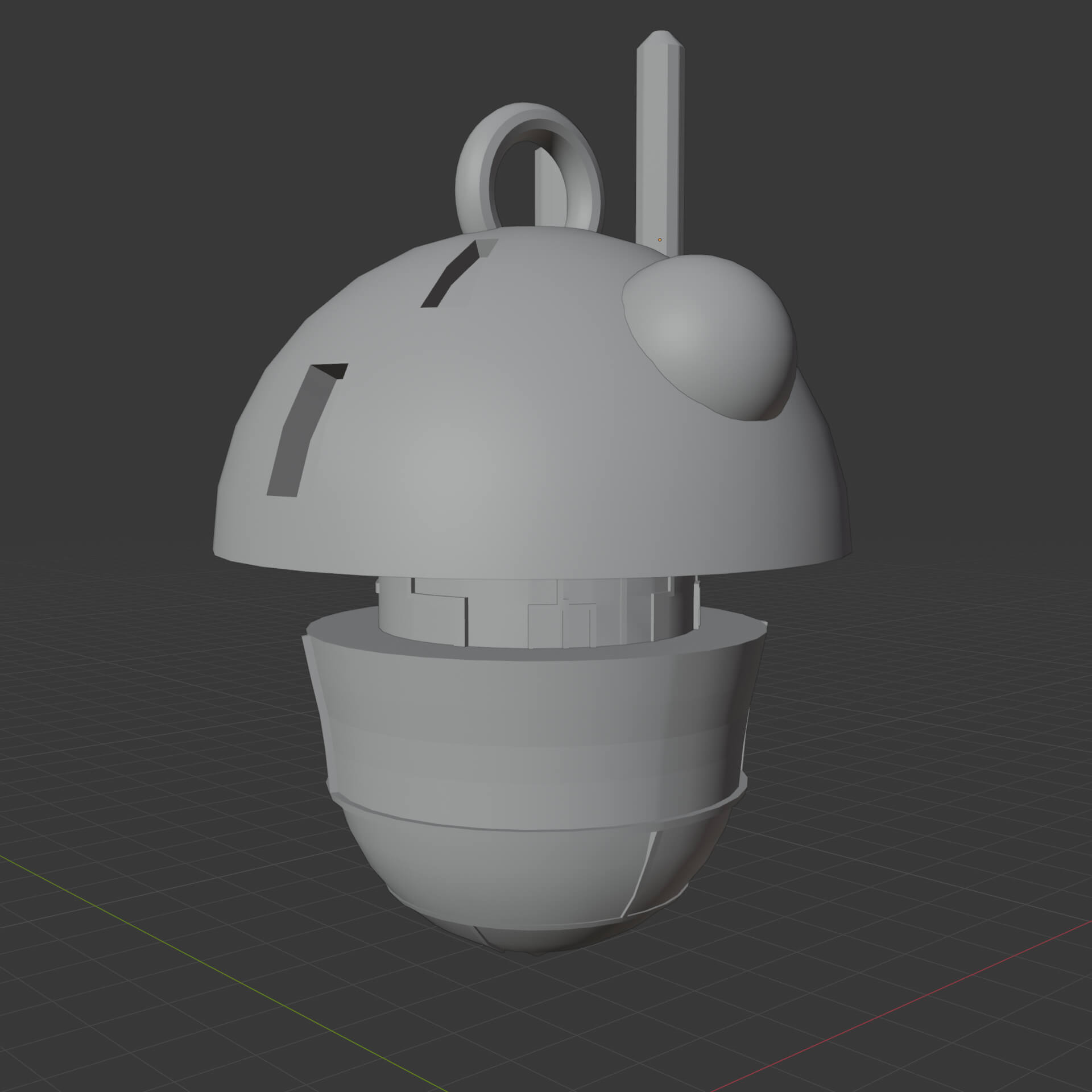 Sentinel Orb – Futuristic Floating Robot - 3D Model by SpidermanSawah1