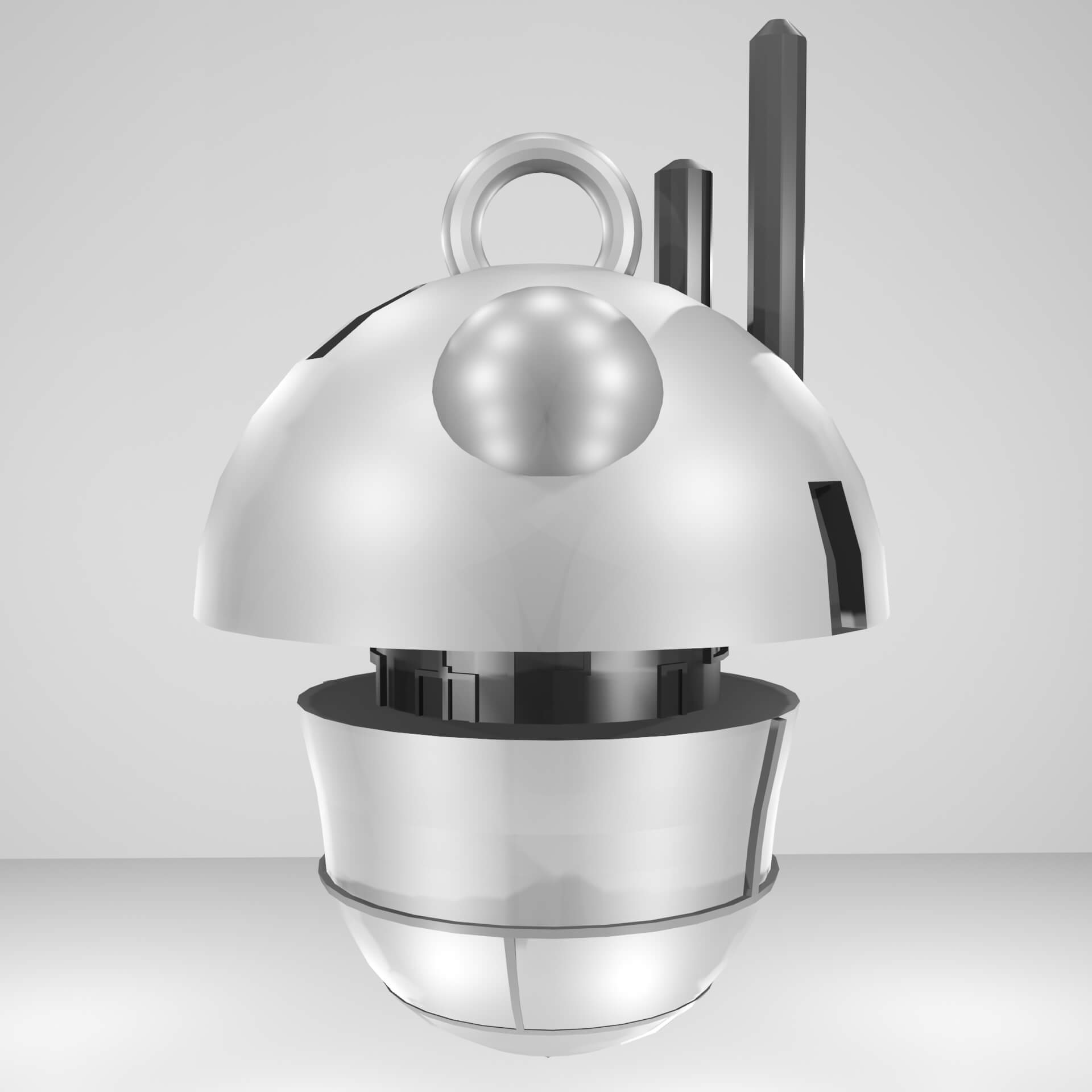 Sentinel Orb – Futuristic Floating Robot - 3D Model by SpidermanSawah1