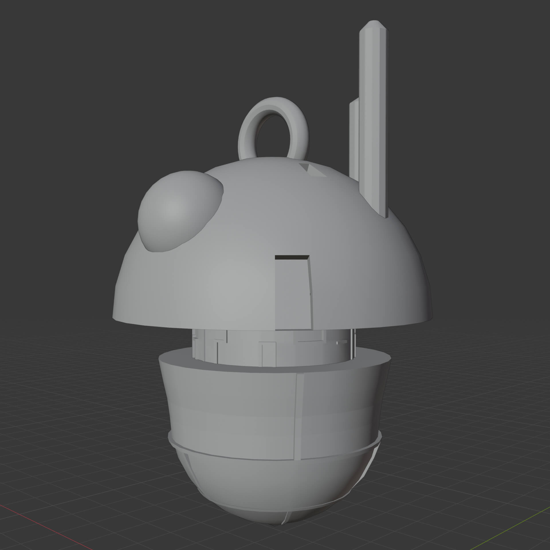 Sentinel Orb – Futuristic Floating Robot - 3D Model by SpidermanSawah1