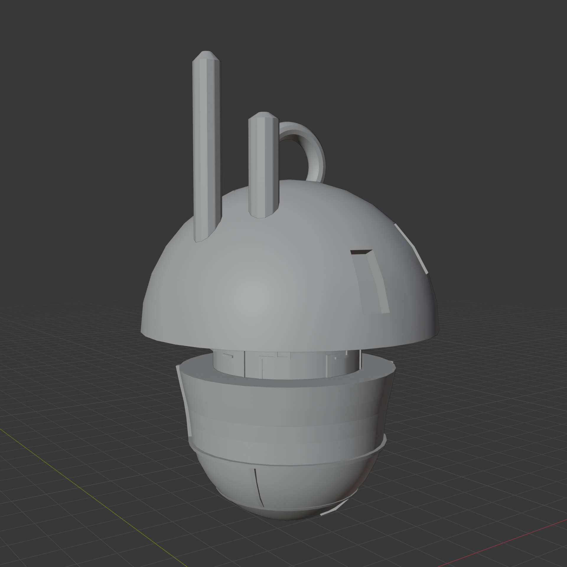 Sentinel Orb – Futuristic Floating Robot - 3D Model by SpidermanSawah1