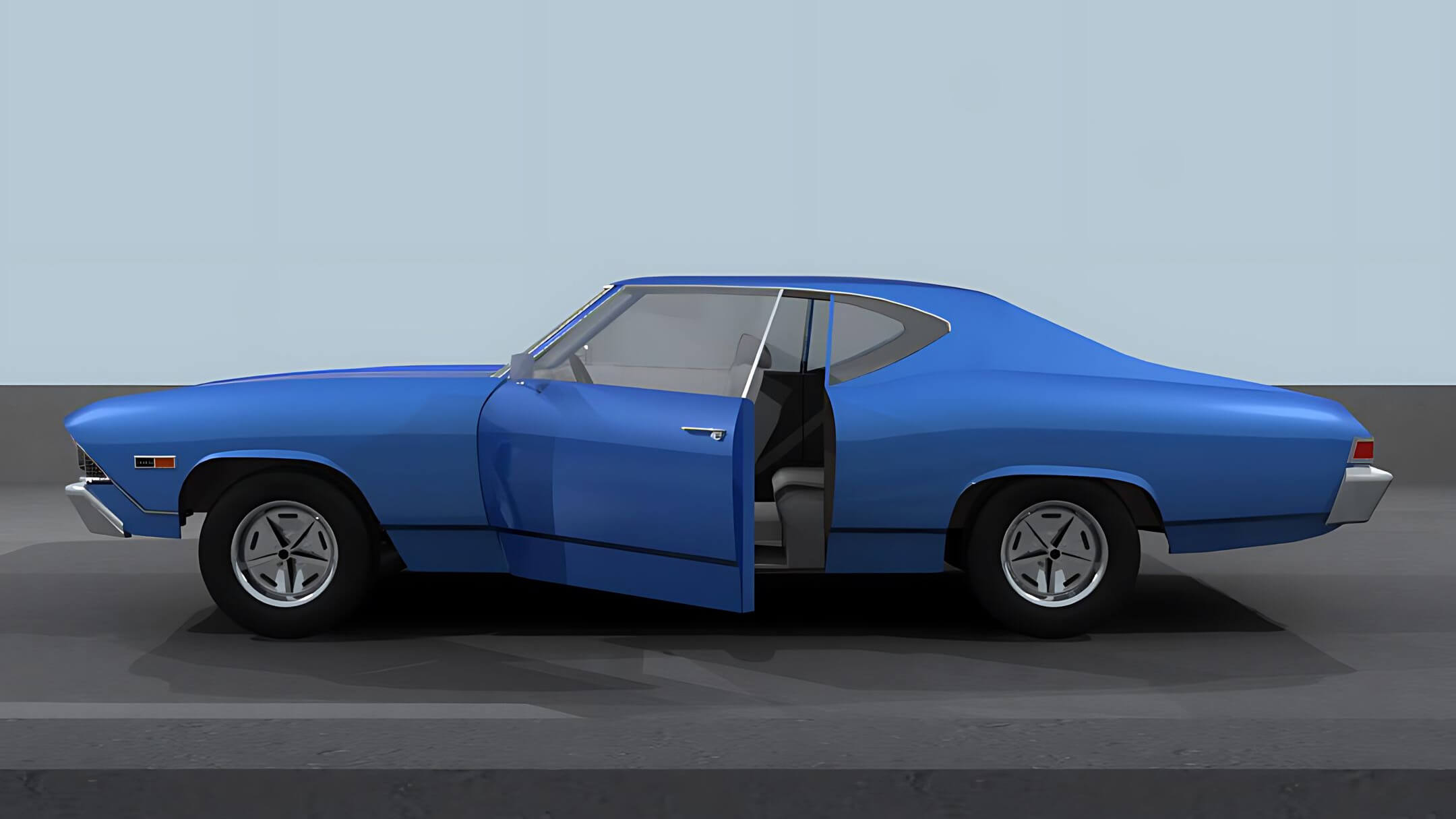 1968 Chevy Chevelle SS - Classic Car 3D Model by SpiritSwitchboard