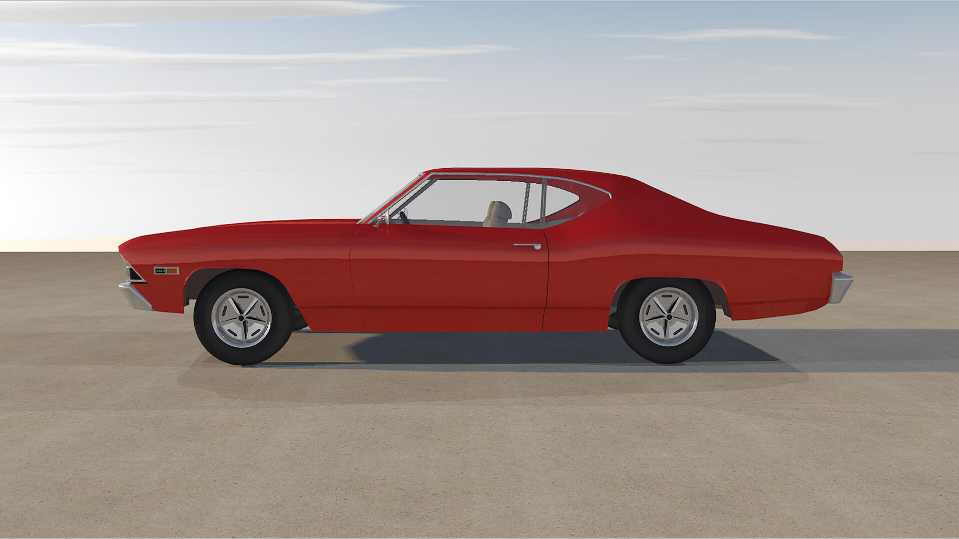 1969 Chevy Chevelle SS - Classic Car 3D Model by SpiritSwitchboard