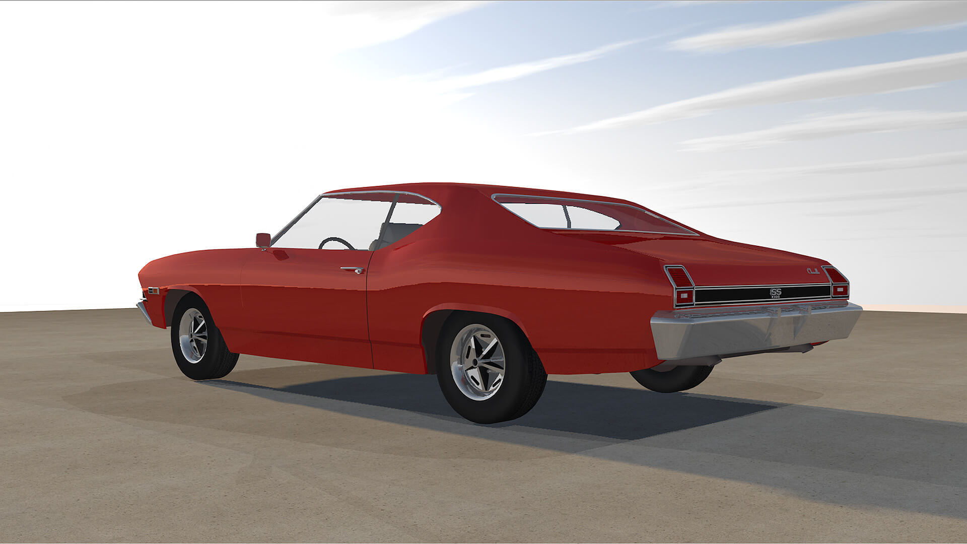 1969 Chevy Chevelle SS - Classic Car 3D Model by SpiritSwitchboard