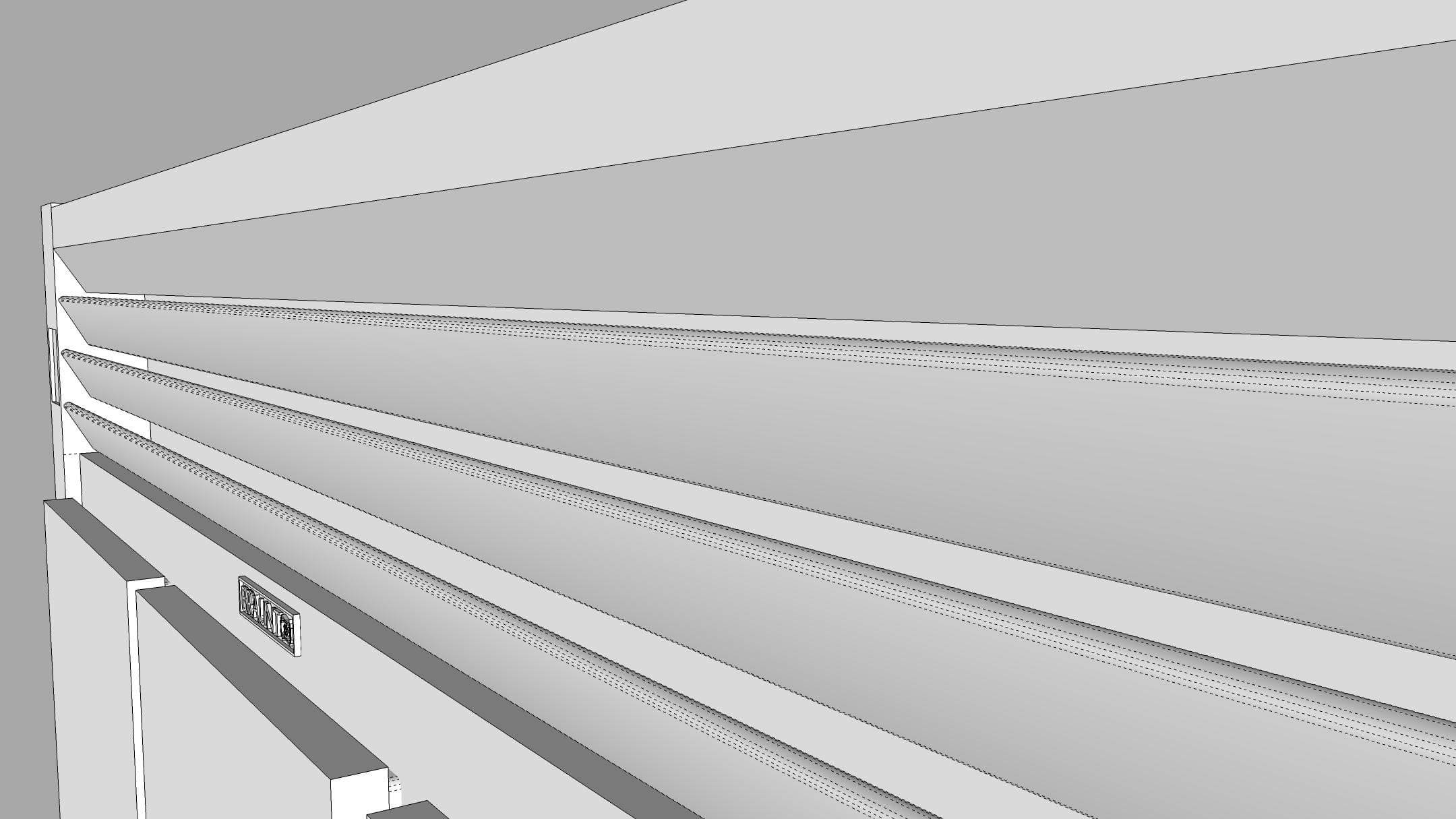 3 Door Refrigerator Freezer - 3D Model by SpiritSwitchboard