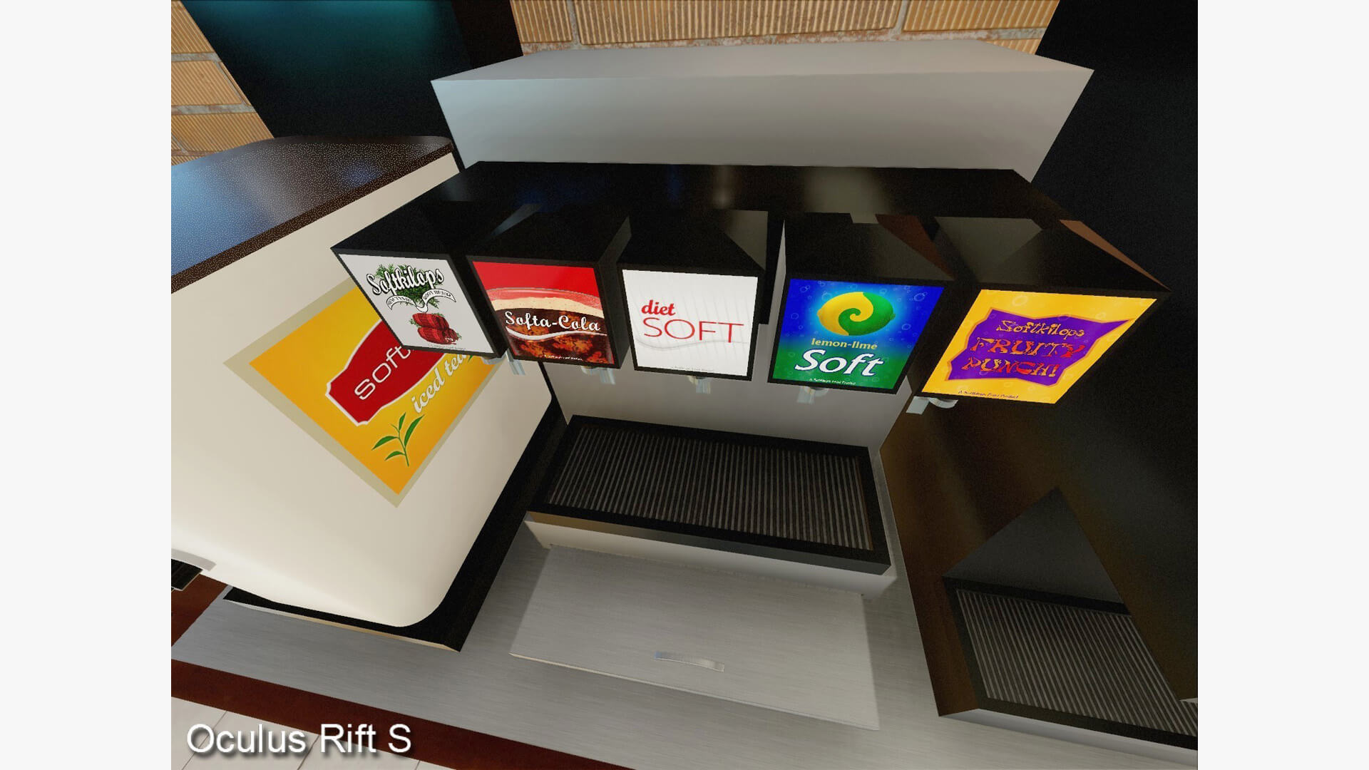 Drink Station for Cafeteria Restaurant - 3D Model by SpiritSwitchboard