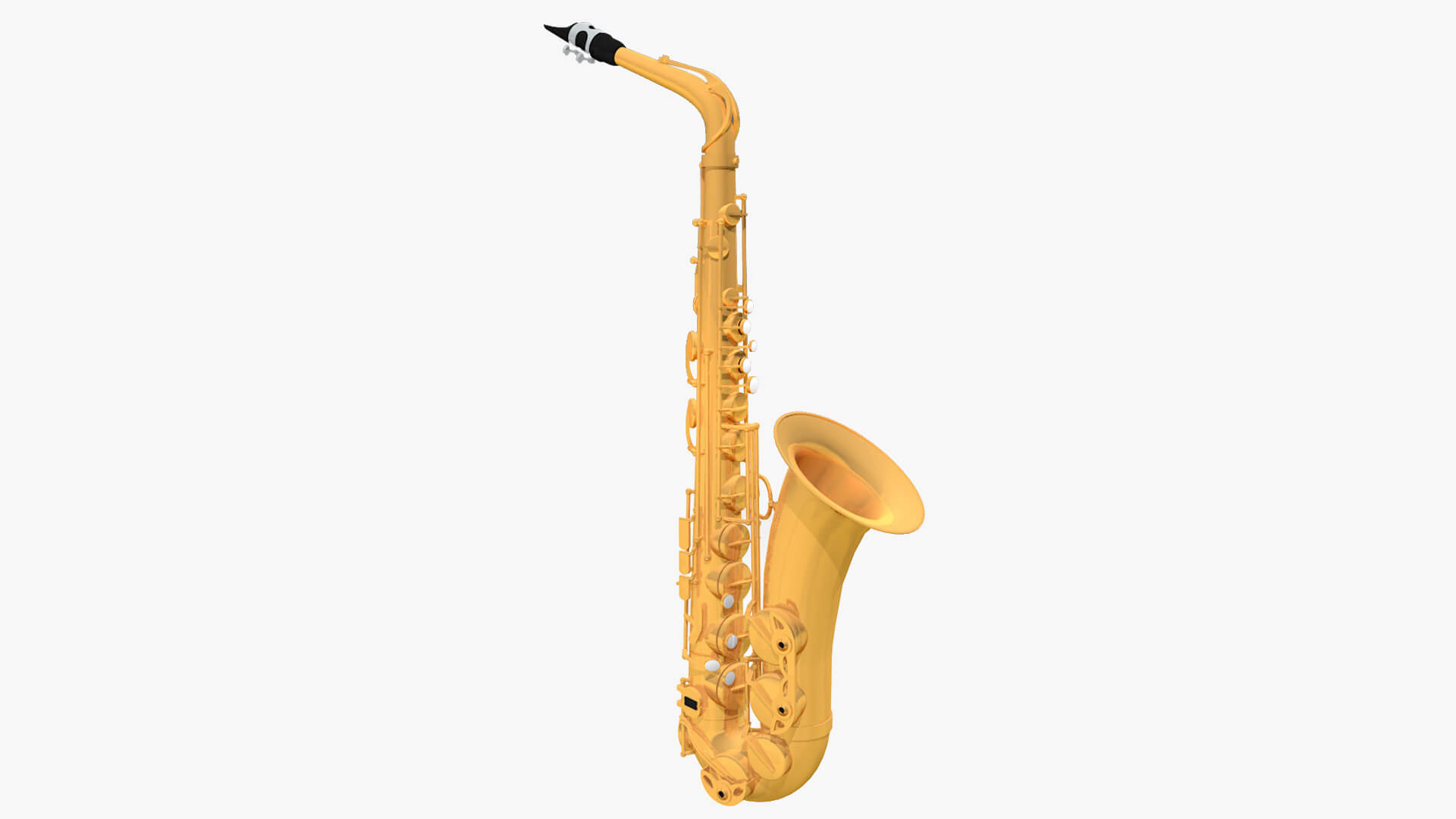 Alto Saxophone - Woodwind Musical Instrument 3D Model by SpiritSwitchboard