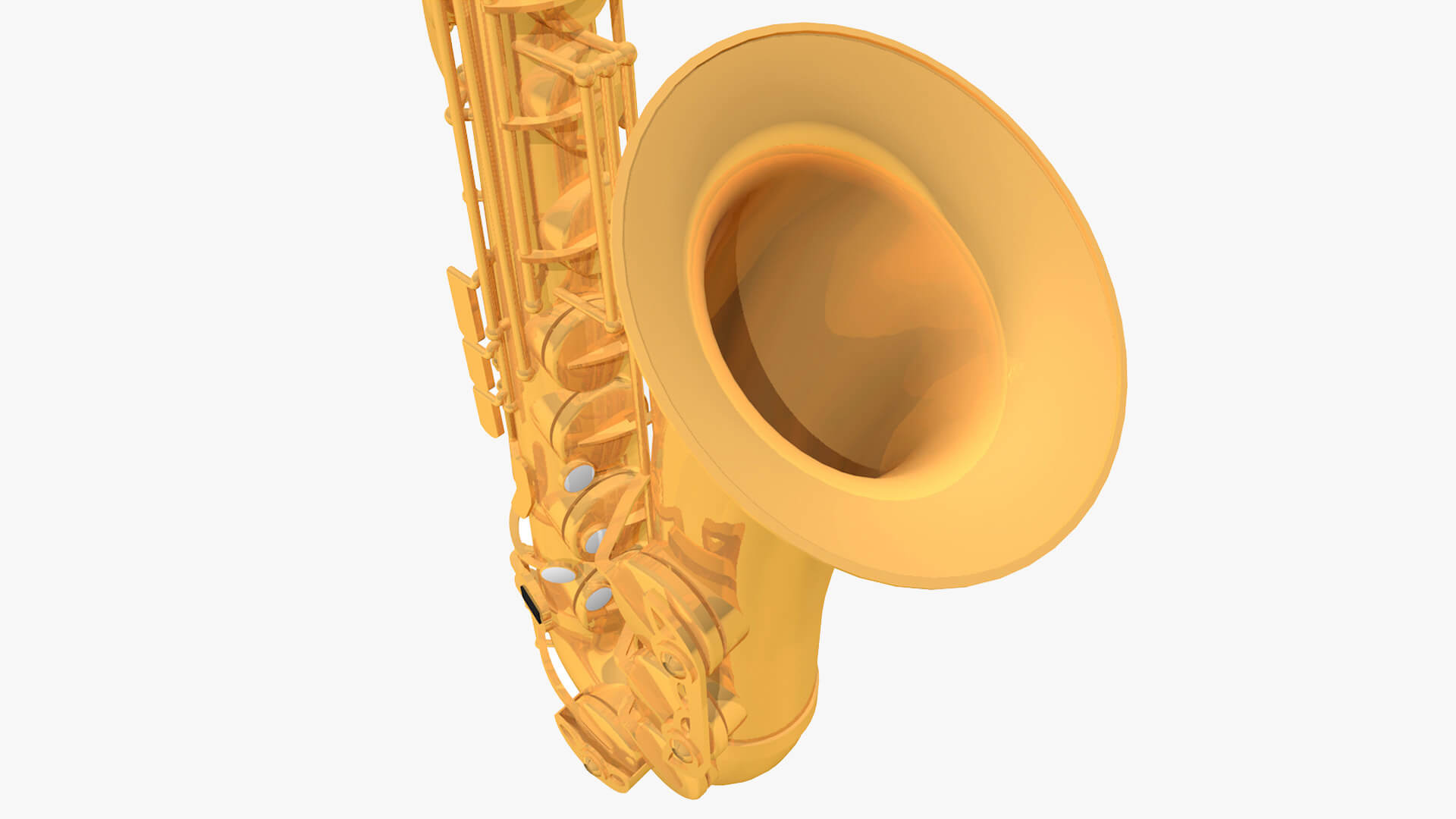 Alto Saxophone - Woodwind Musical Instrument 3D Model by SpiritSwitchboard
