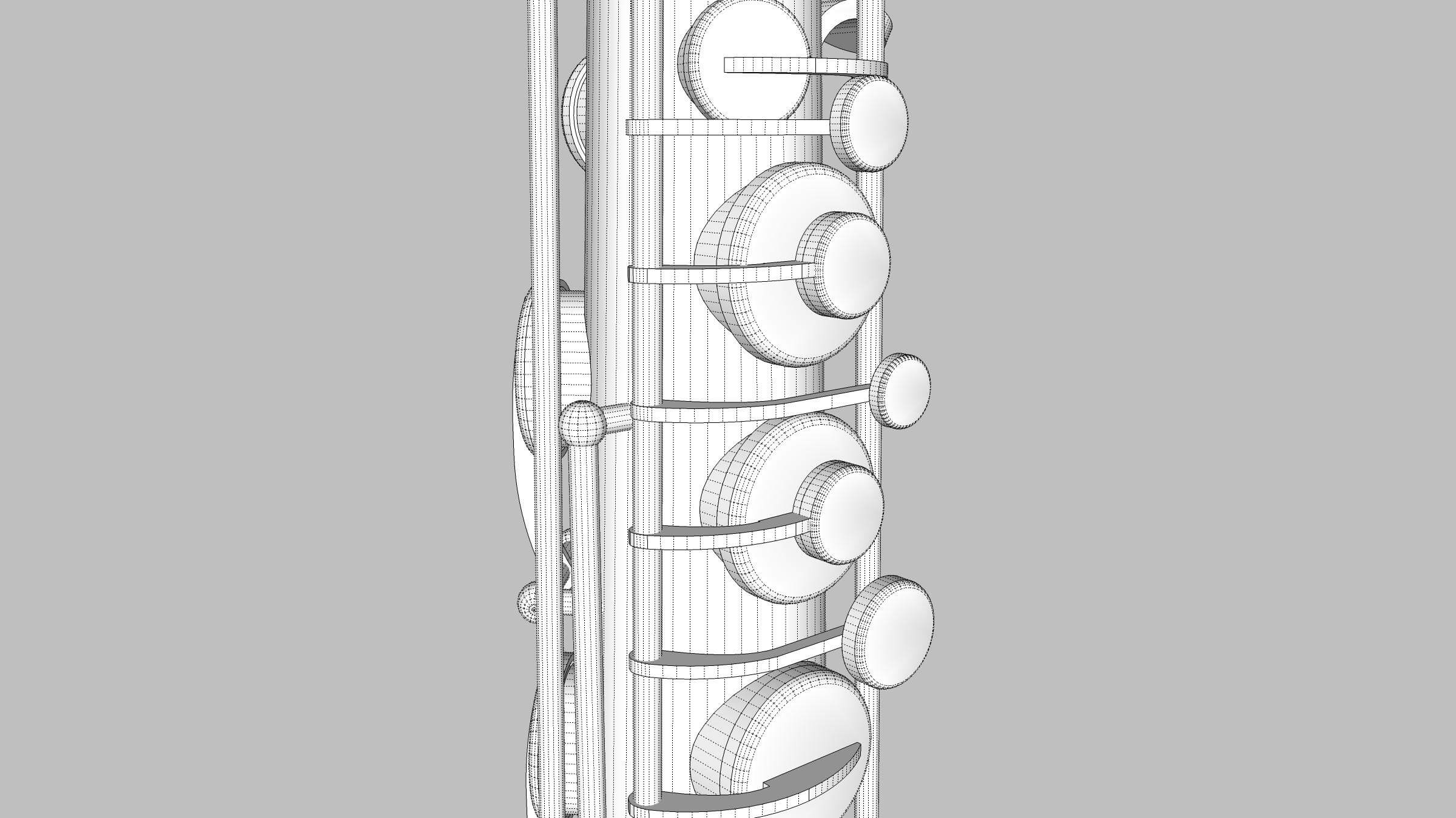 Alto Saxophone - Woodwind Musical Instrument 3D Model by SpiritSwitchboard