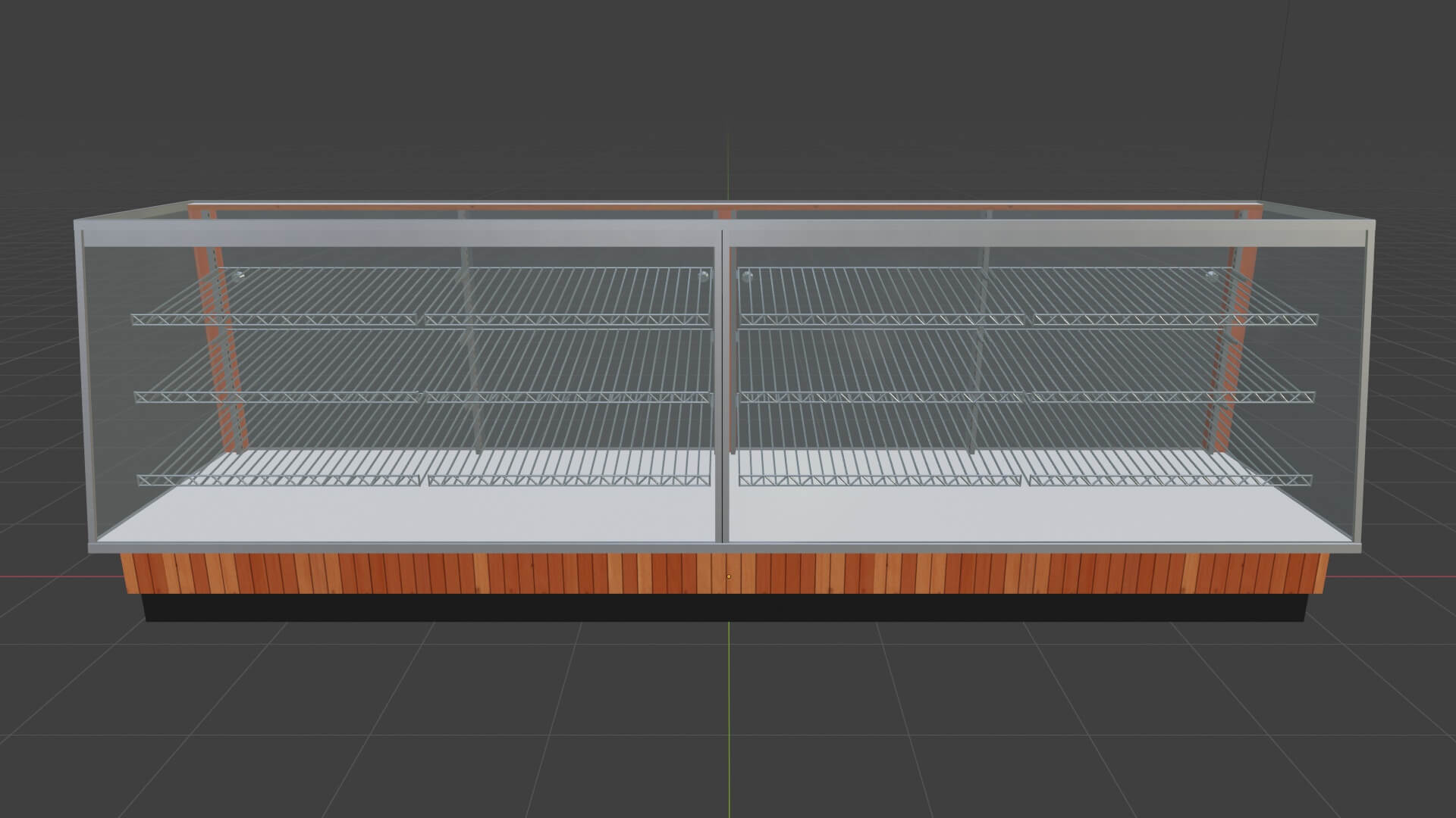 Bakery Display Case - 3D Model by SpiritSwitchboard