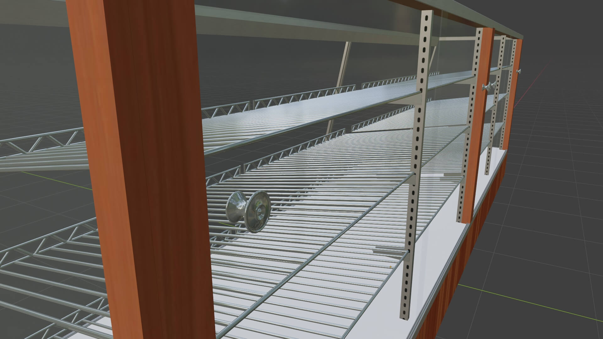 Bakery Display Case - 3D Model by SpiritSwitchboard