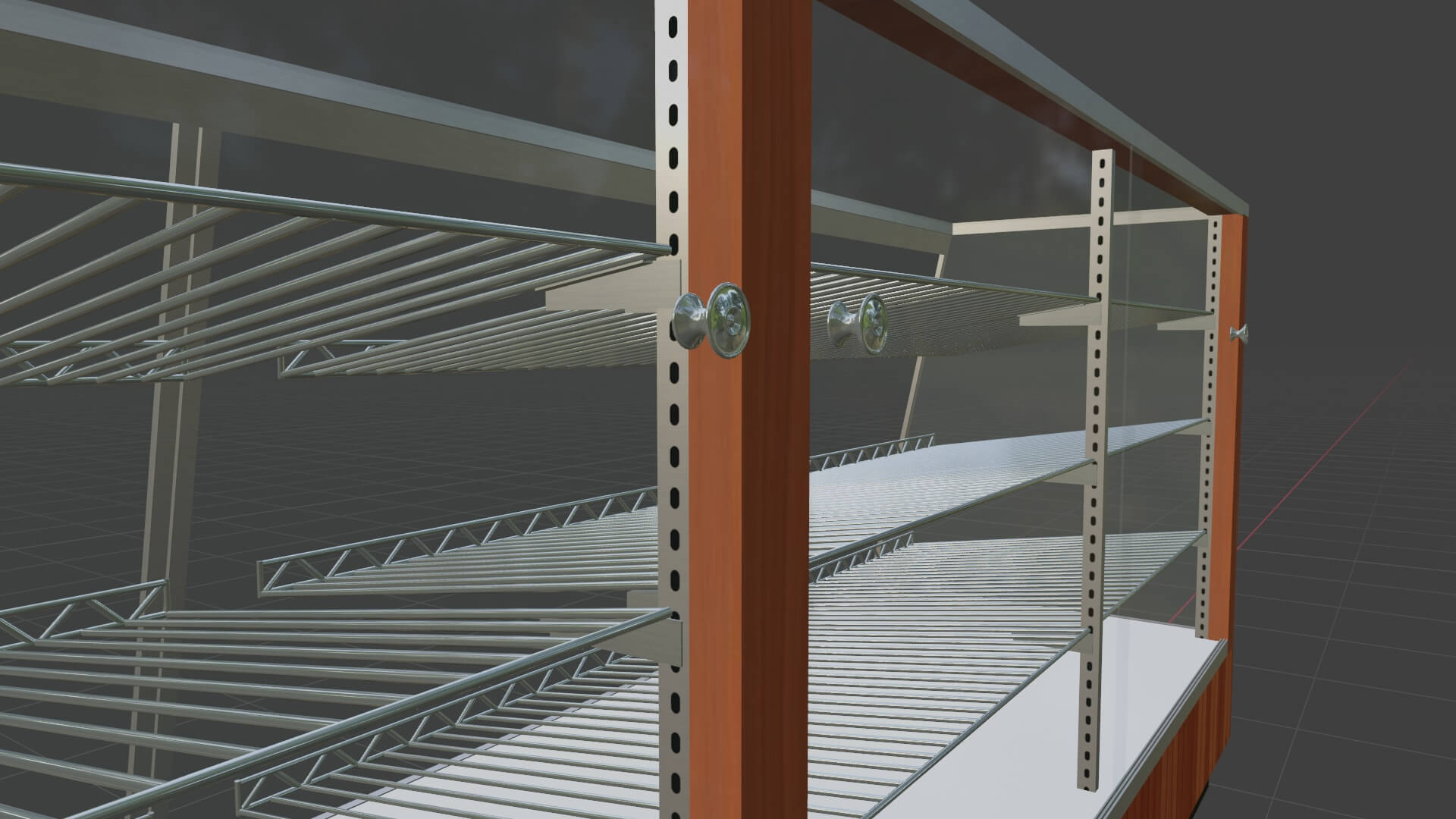 Bakery Display Case - 3D Model by SpiritSwitchboard