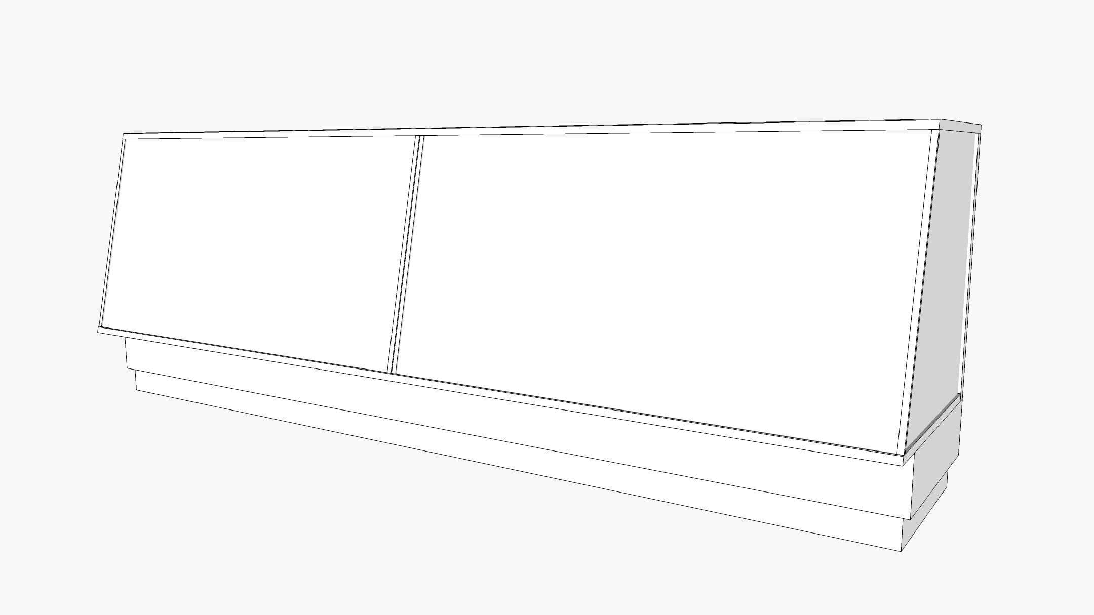 Bakery Display Case - 3D Model by SpiritSwitchboard