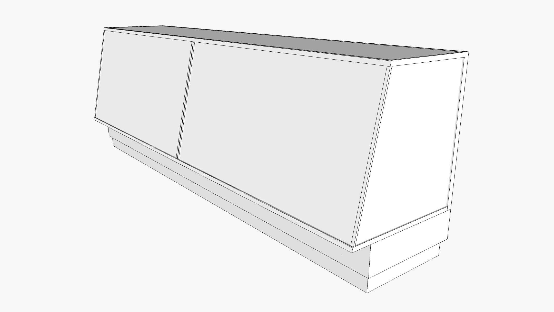 Bakery Display Case - 3D Model by SpiritSwitchboard