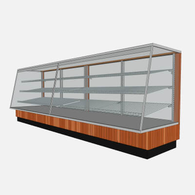 Bakery Display Case - 3D Model by SpiritSwitchboard