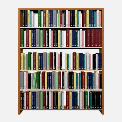 Skp 3D Models | Furniture | Bookcases | RenderHub