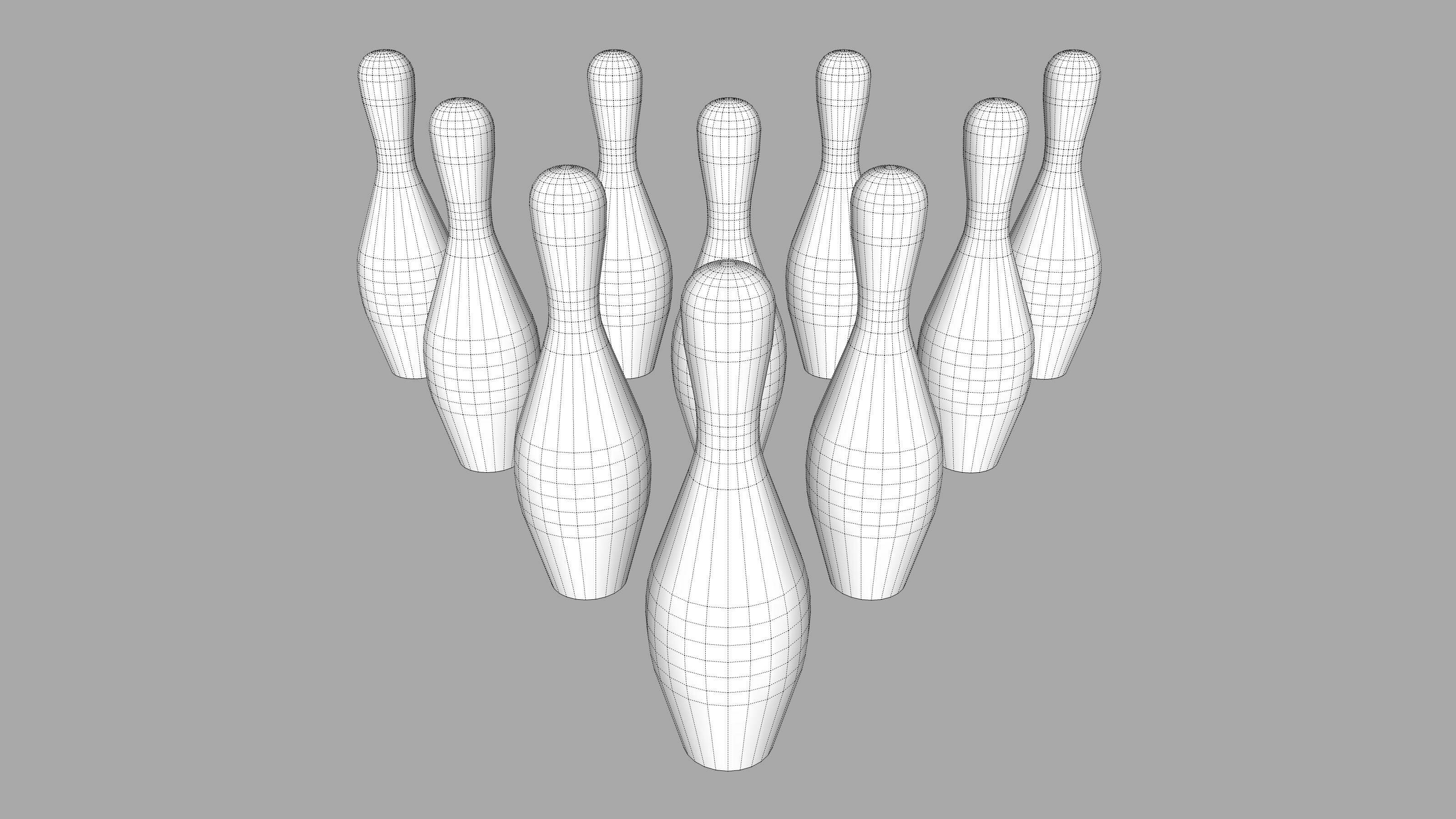 Bowling Pin - Prop Model by SpiritSwitchboard