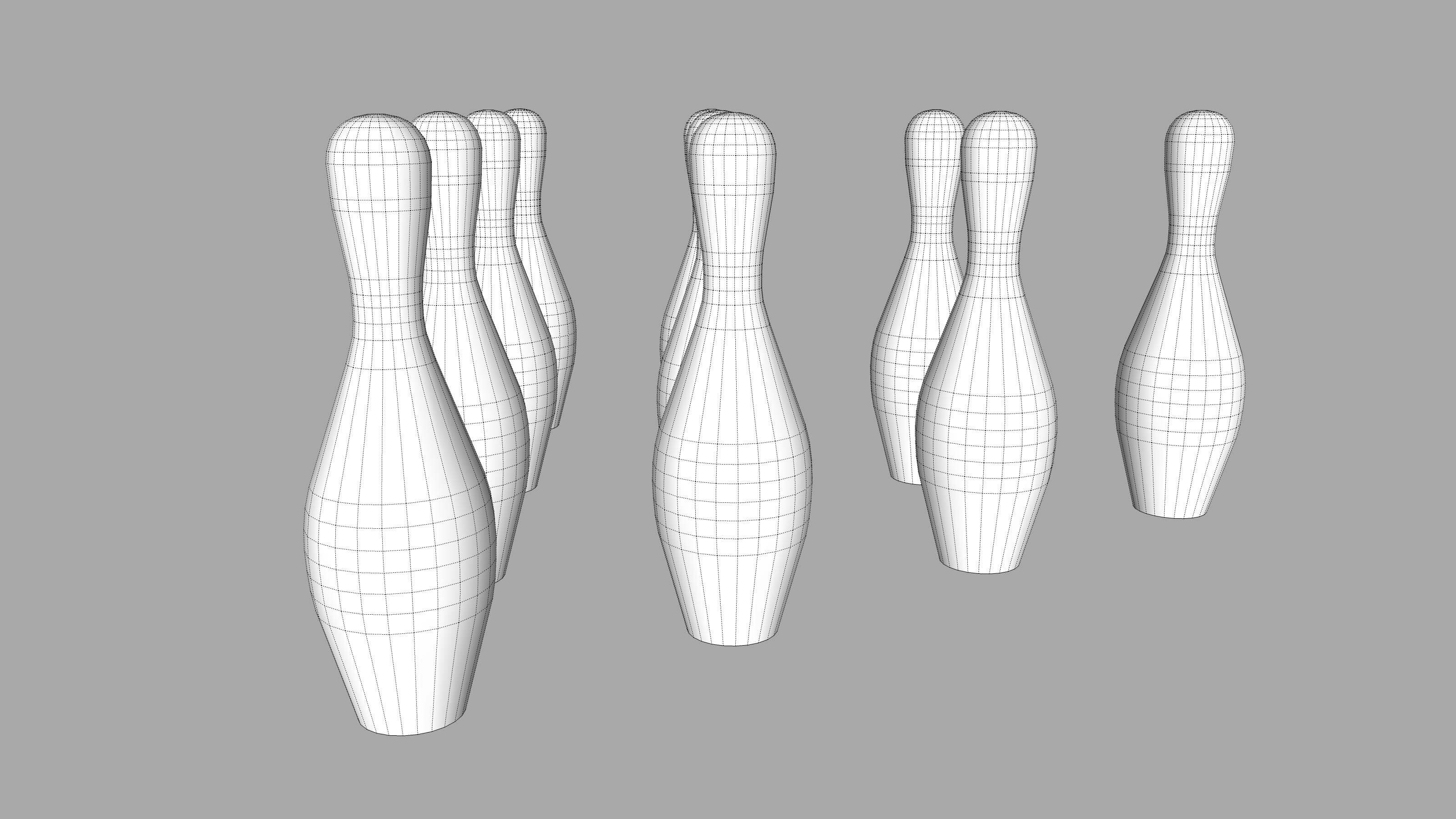Bowling Pin - Prop Model by SpiritSwitchboard