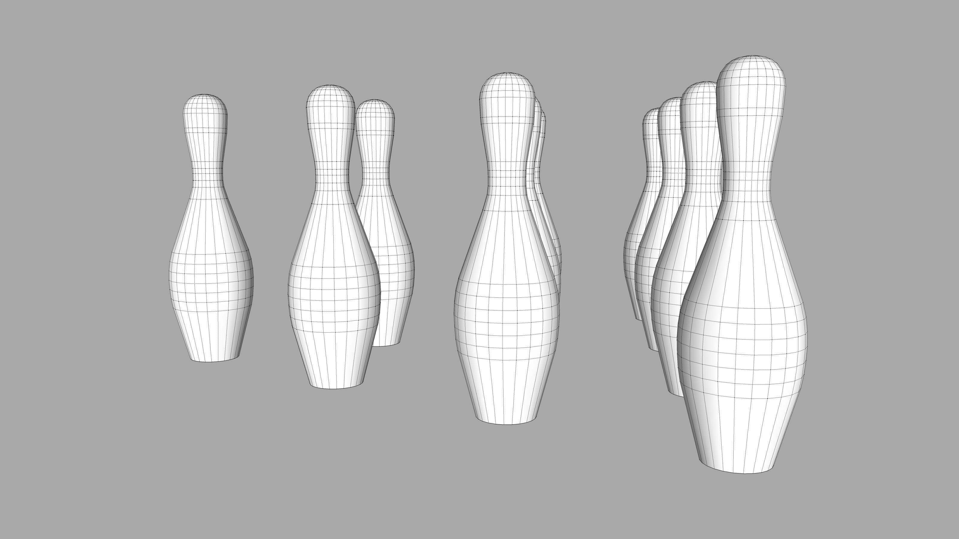 Bowling Pin - Prop Model by SpiritSwitchboard