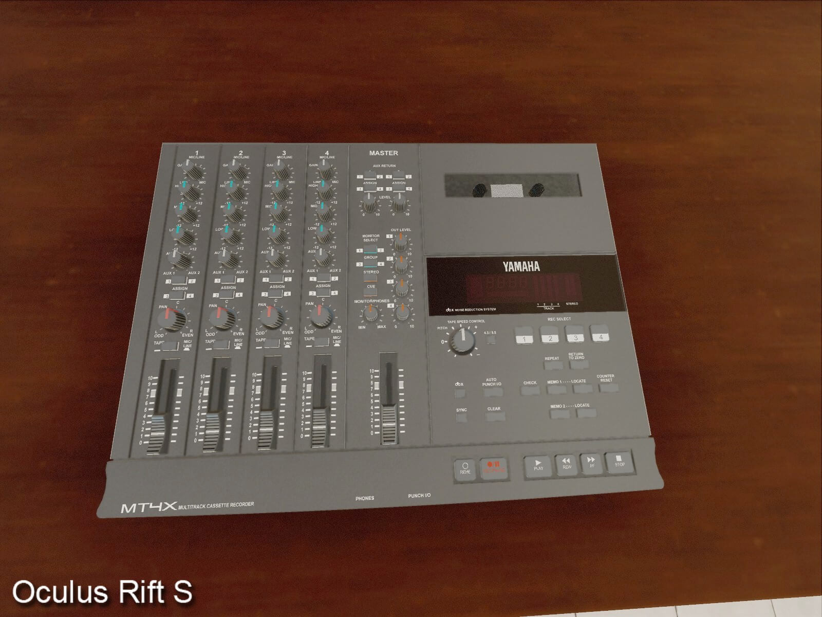 Cassette Four Track Recorder - Yamaha Mt4X 3D Model by SpiritSwitchboard