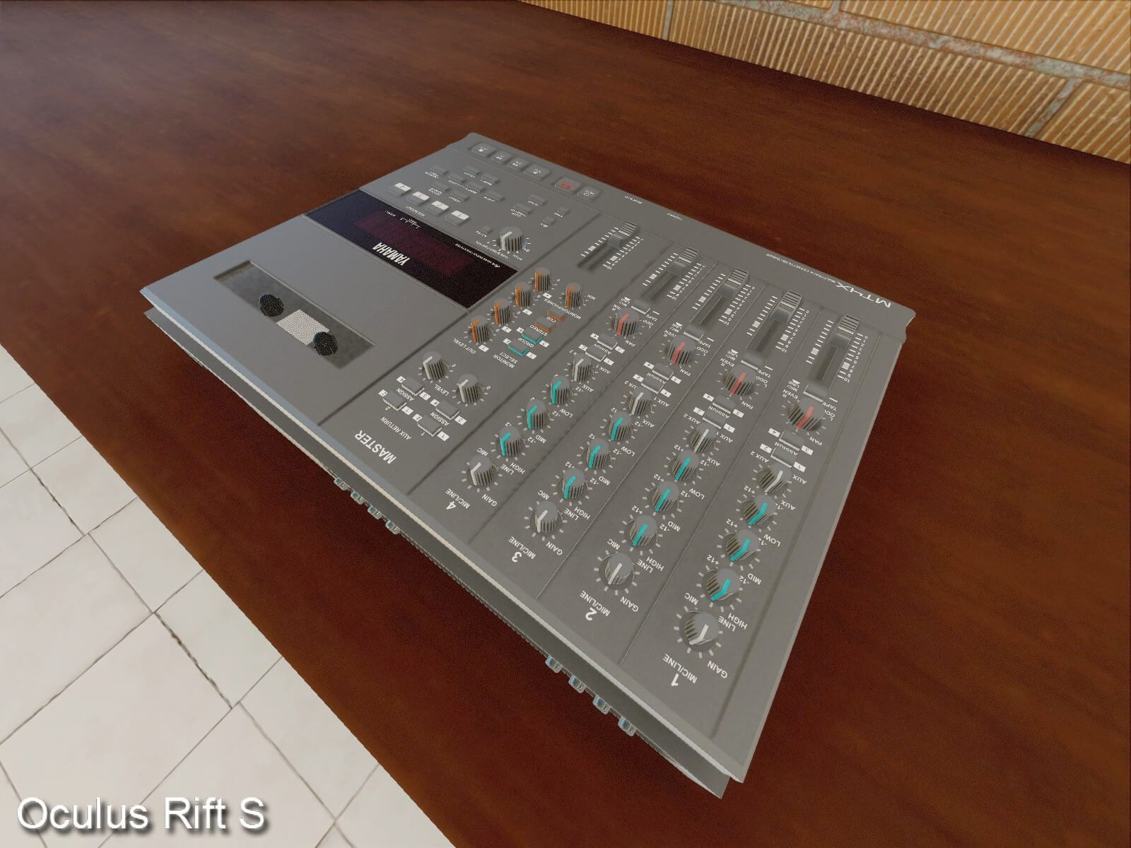 Cassette Four Track Recorder - Yamaha MT4X 3D Model by SpiritSwitchboard