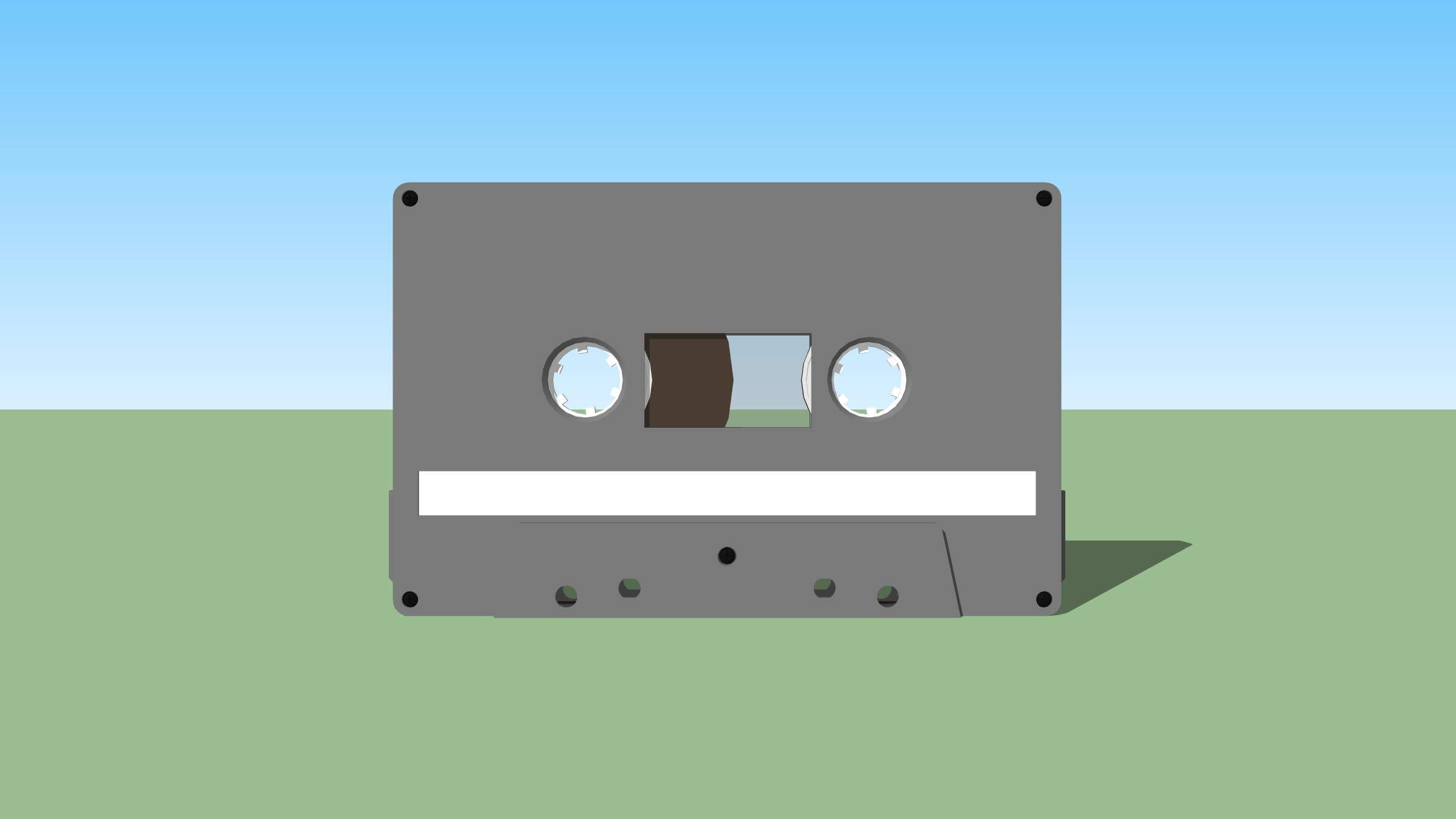Cassette Tape - Prop Model by SpiritSwitchboard