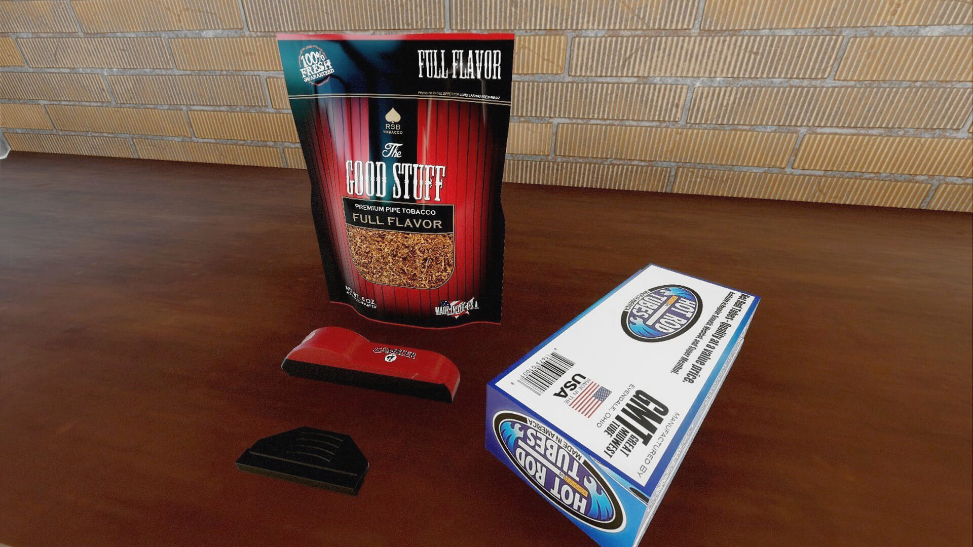 Cigarette Making Kit - Tobacco Tubes and Machine 3D Model by ...