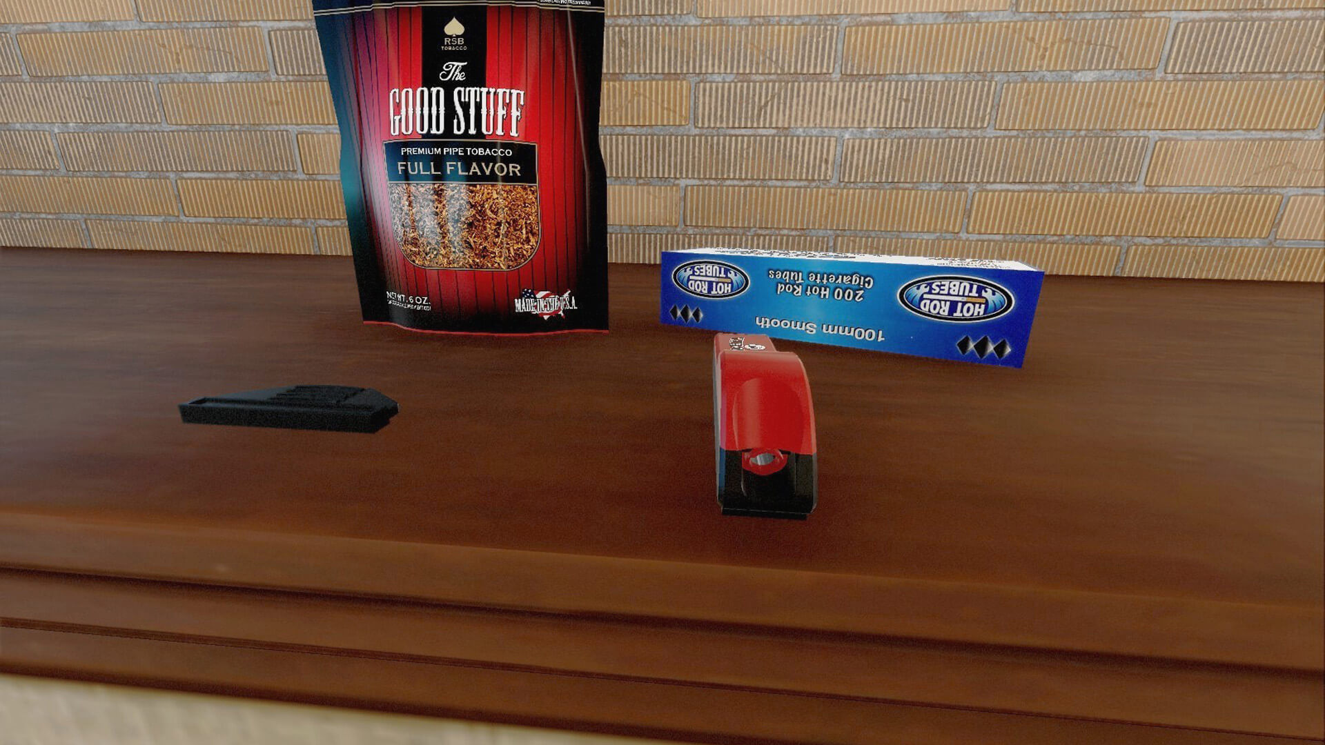 Cigarette Making Kit - Tobacco Tubes and Machine 3D Model by ...