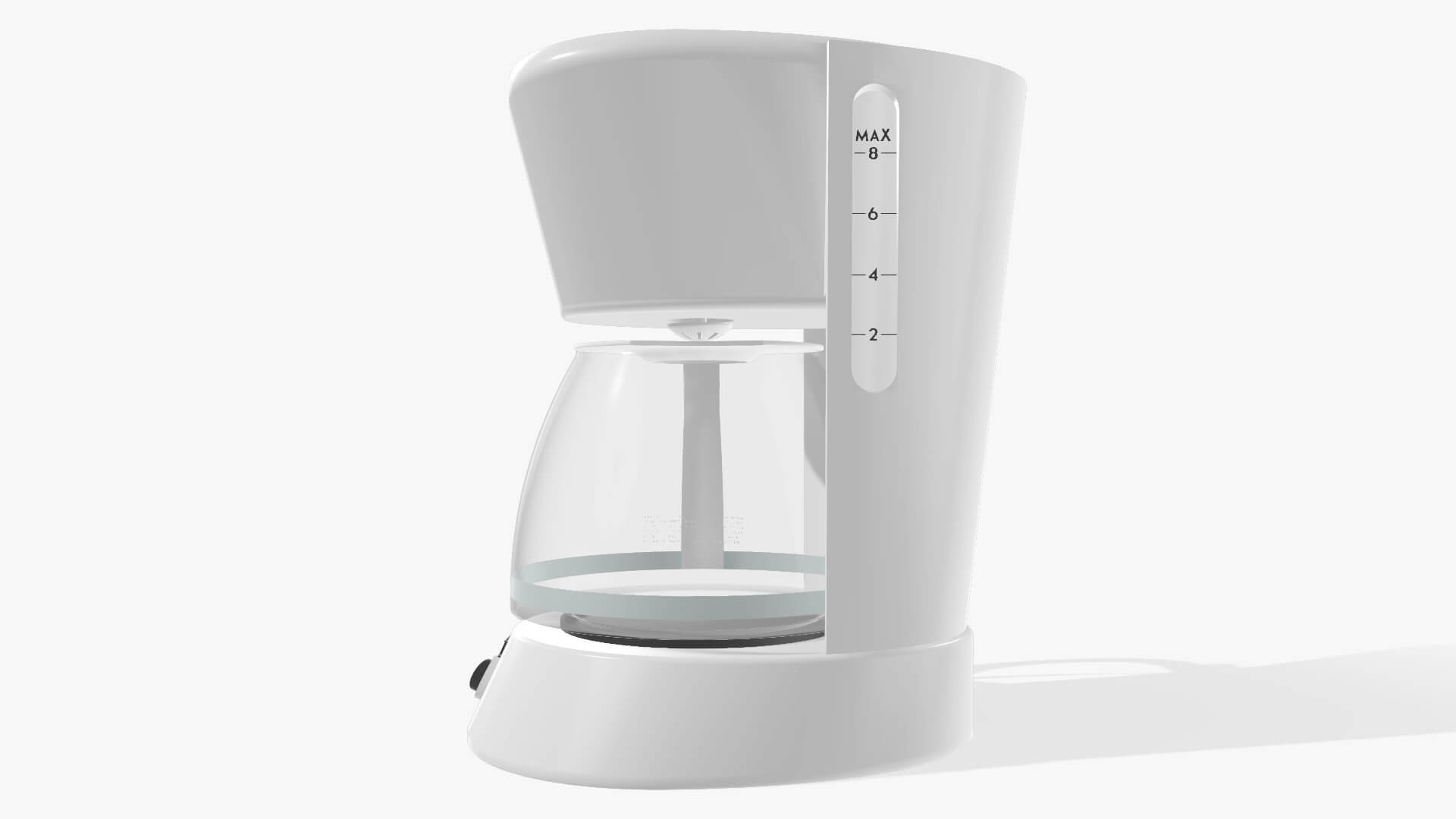 Coffee Maker With Detachable Pot - 3D Model by SpiritSwitchboard