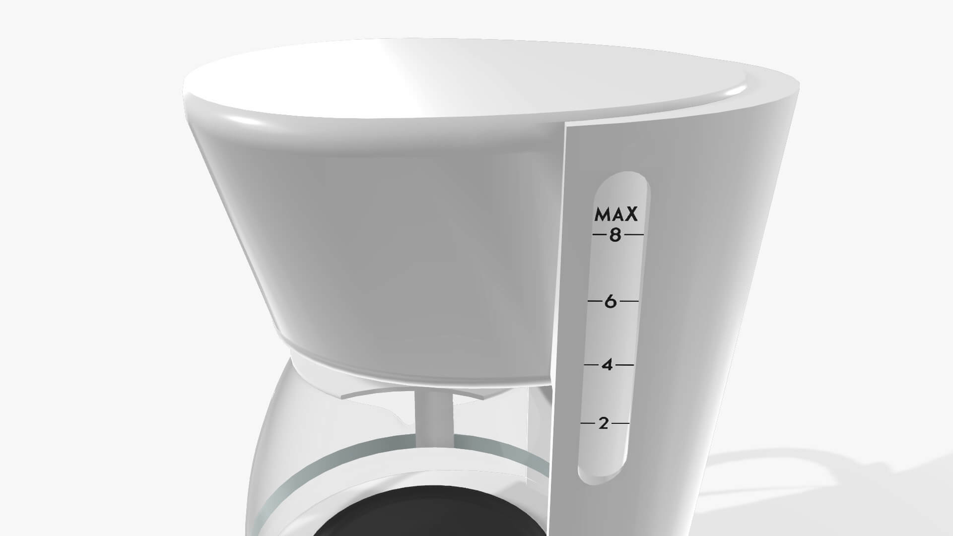 Coffee Maker With Detachable Pot - 3D Model by SpiritSwitchboard