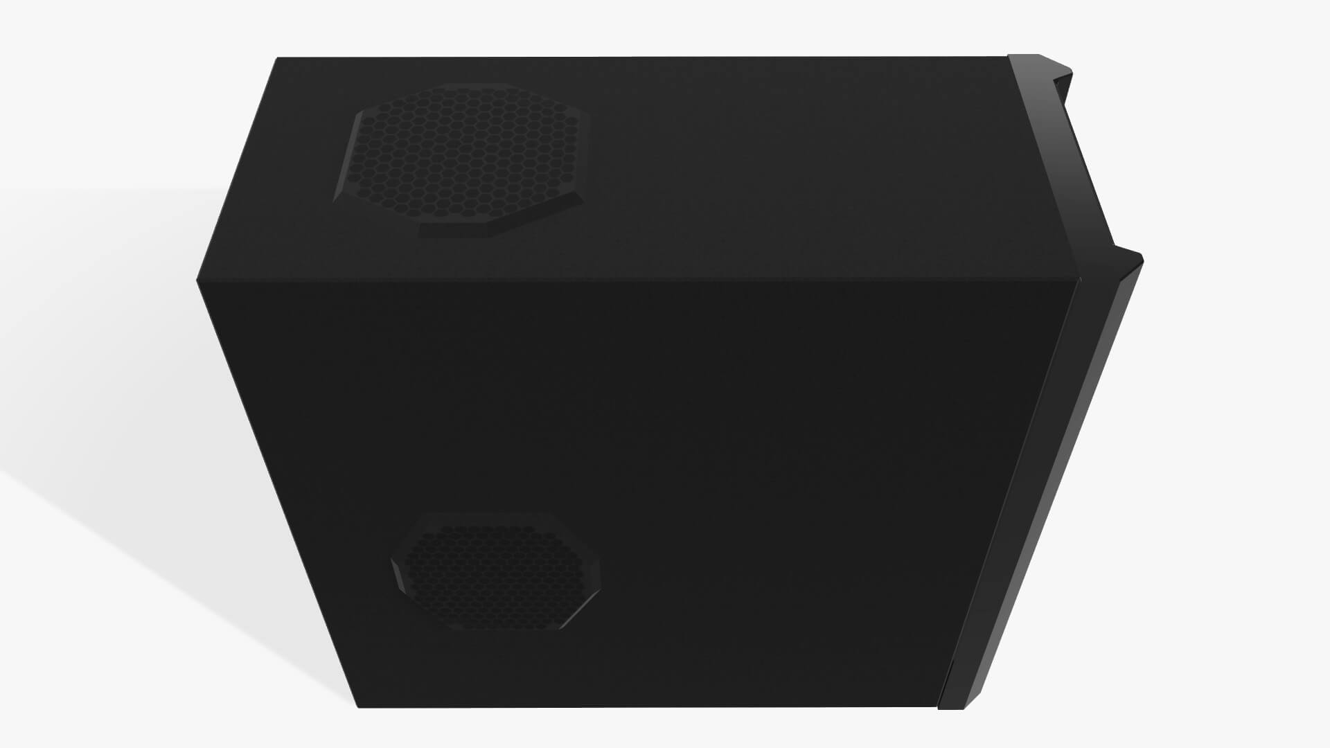 Computer Tower - Circa 2010s 3D Model by SpiritSwitchboard