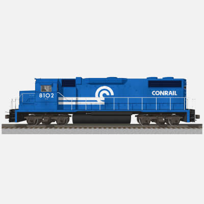 Conrail Train Engine - EMD GP38 3D Model by SpiritSwitchboard