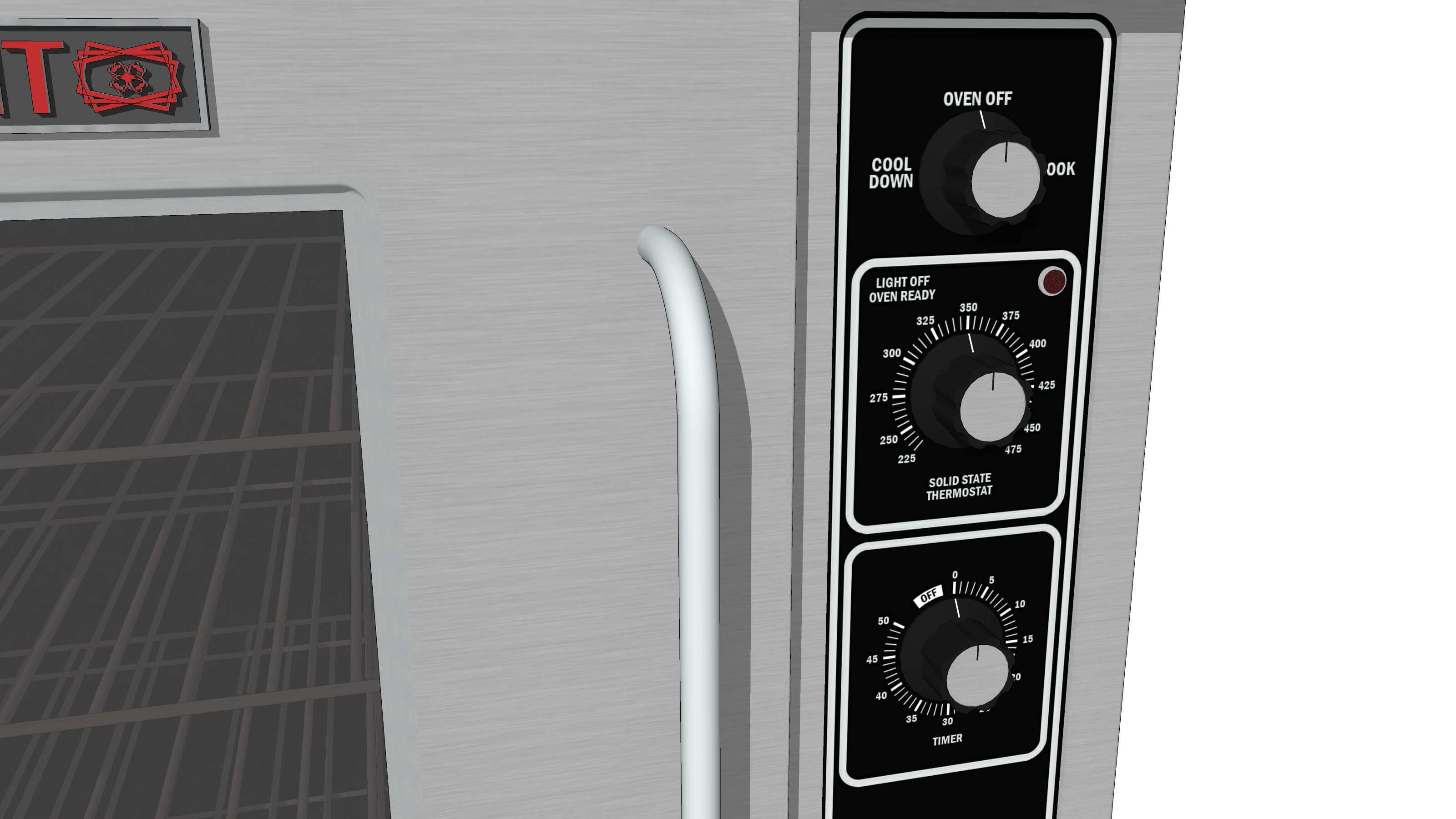 Convection Oven for Restaurant, Dinner, Cafeteria Etc - 3D Model by ...