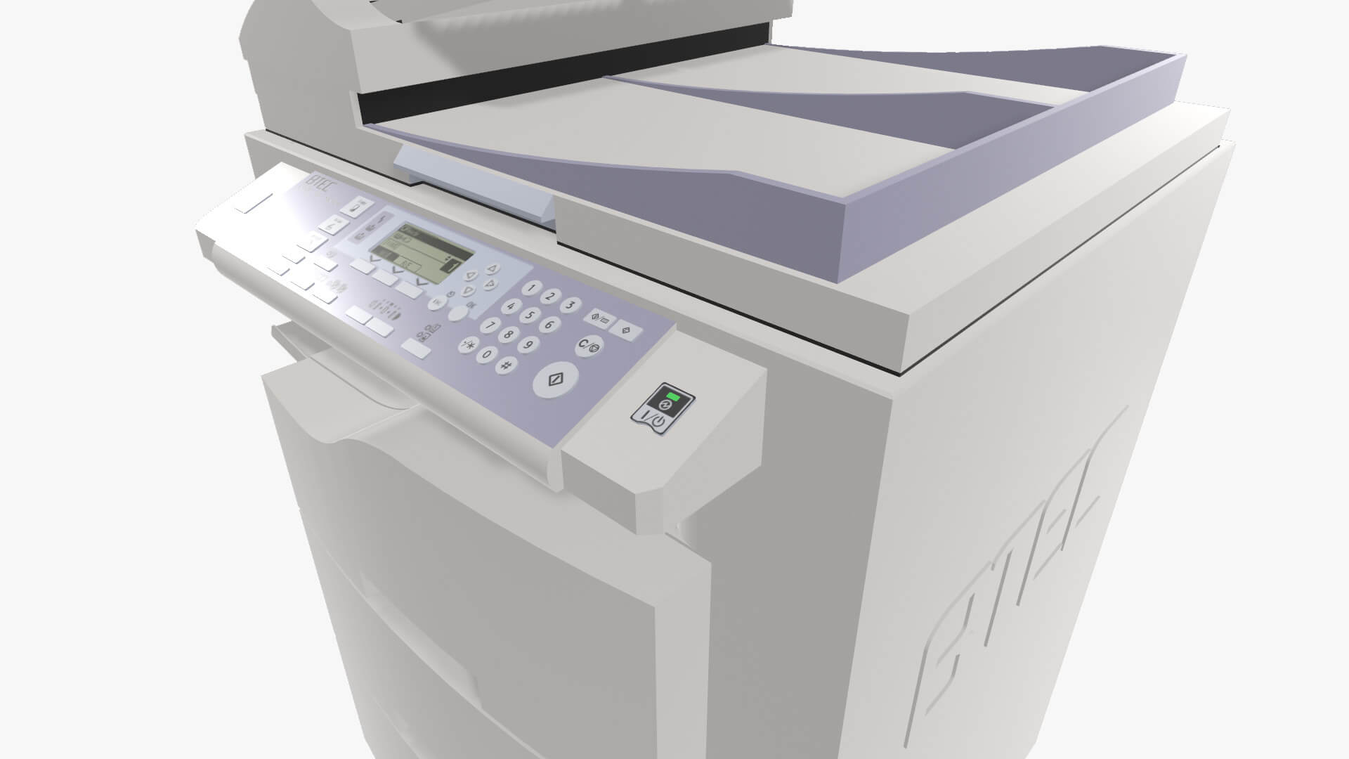 Copy Machine - Office Equipment 3D Model by SpiritSwitchboard