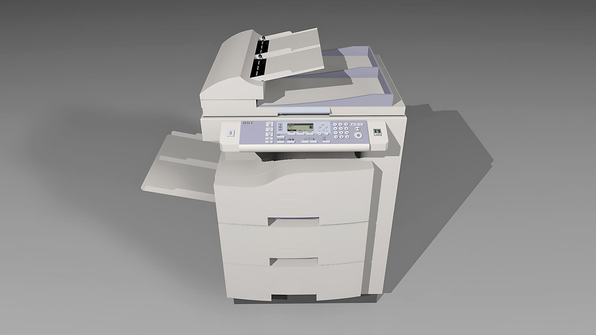Copy Machine - Office Equipment 3D Model by SpiritSwitchboard