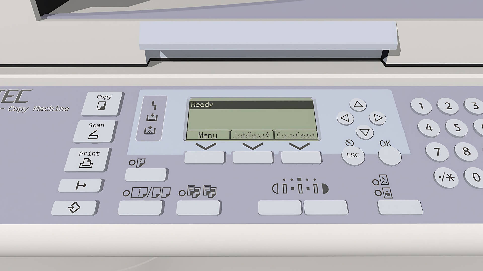 Copy Machine - Office Equipment 3D Model by SpiritSwitchboard