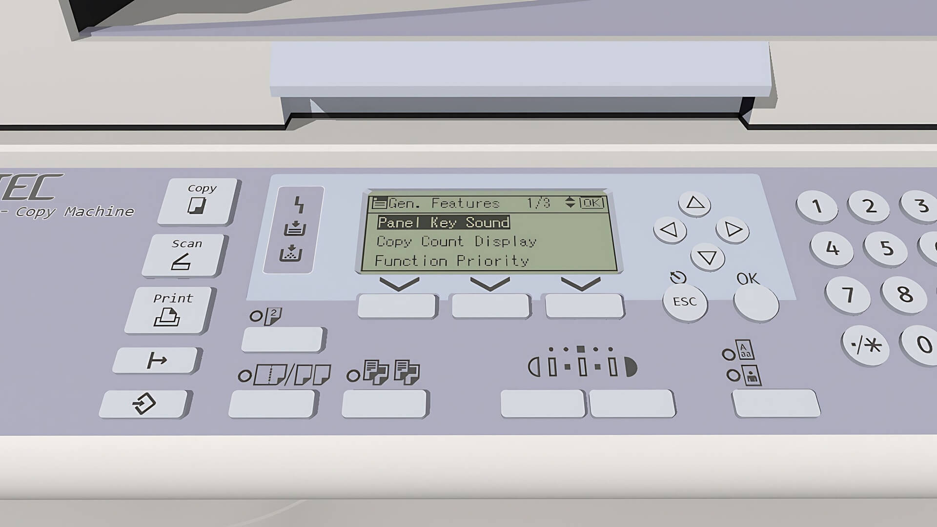 Copy Machine - Office Equipment 3D Model by SpiritSwitchboard