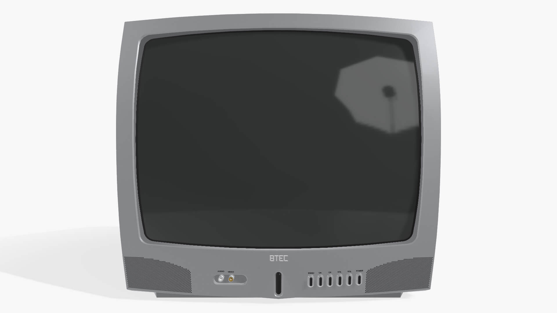CRT Television Circa Early 2000s - 3D Model by SpiritSwitchboard