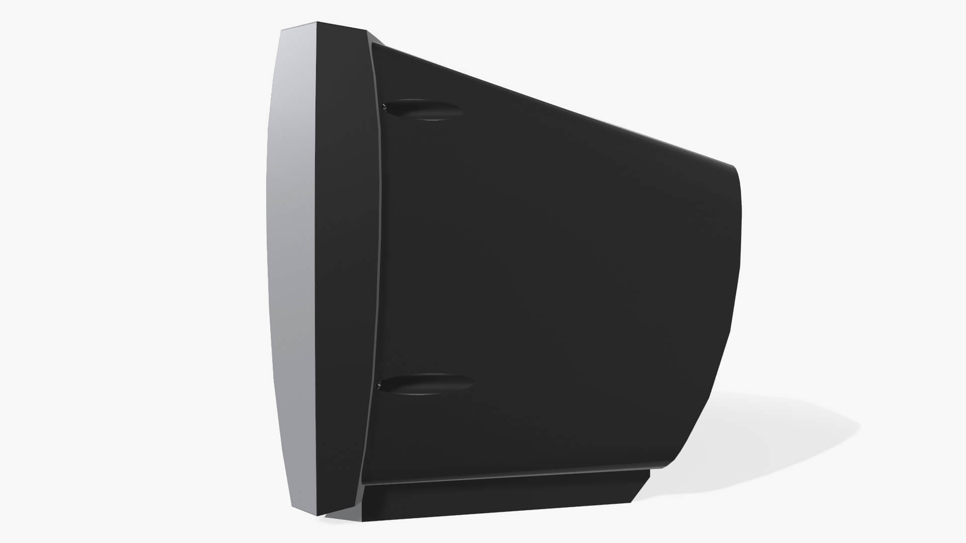 CRT Television Circa Early 2000S - 3D Model by SpiritSwitchboard