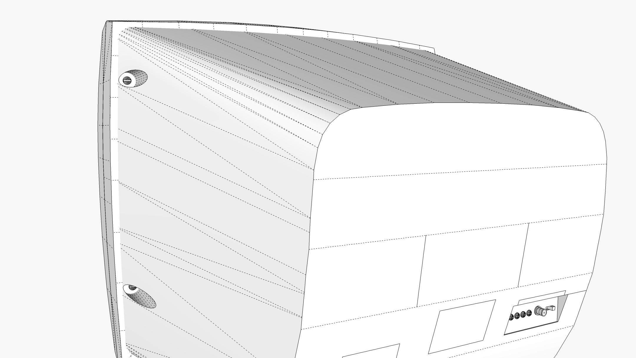 CRT Television Circa Early 2000S - 3D Model by SpiritSwitchboard