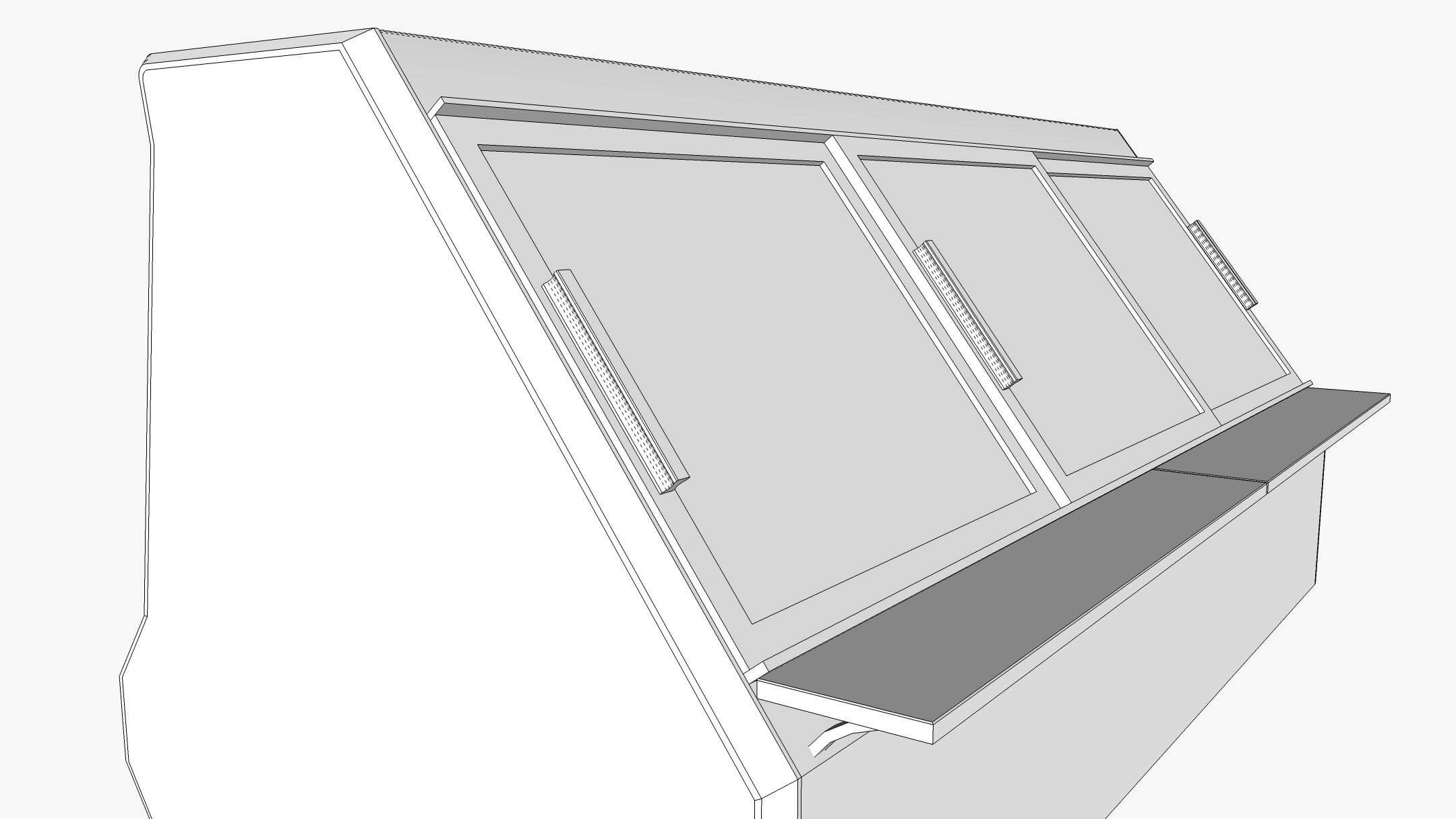 Deli Display Case With Food Prep Table - 3D Model by SpiritSwitchboard